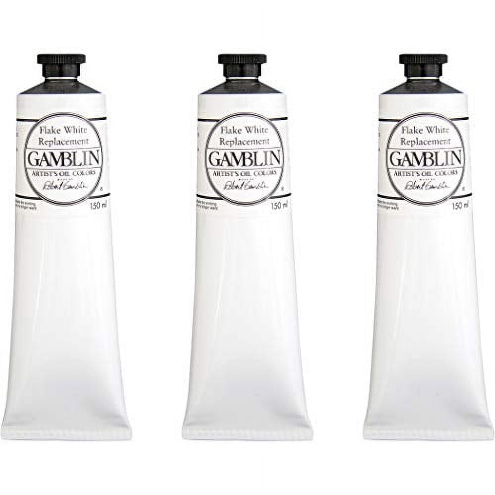 Gamblin Artist Oil Paint Set for Professionals - Flake White ...