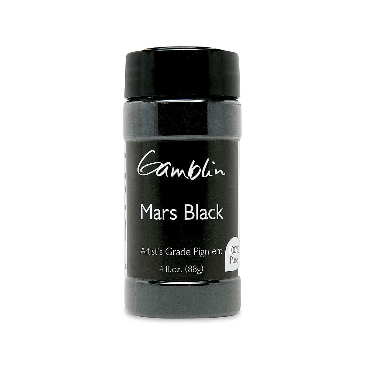 Gamblin Artist's Grade Pigment - Mars Black, 4 oz bottle - Walmart.com