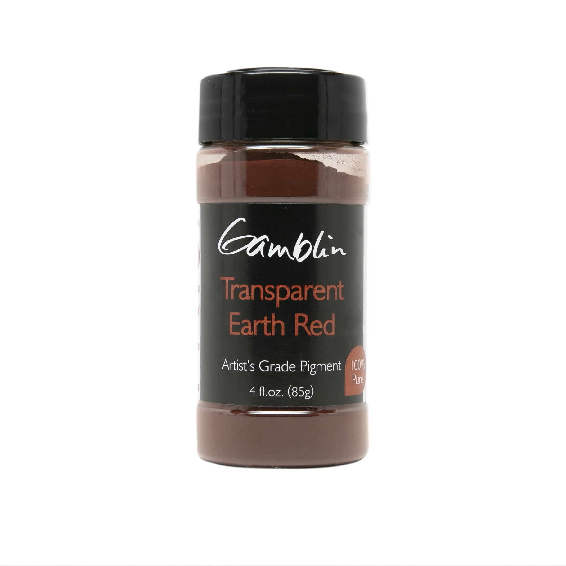 Gamblin Artist's Color Dry Pigment, 4 oz., Transparent Earth Red ...