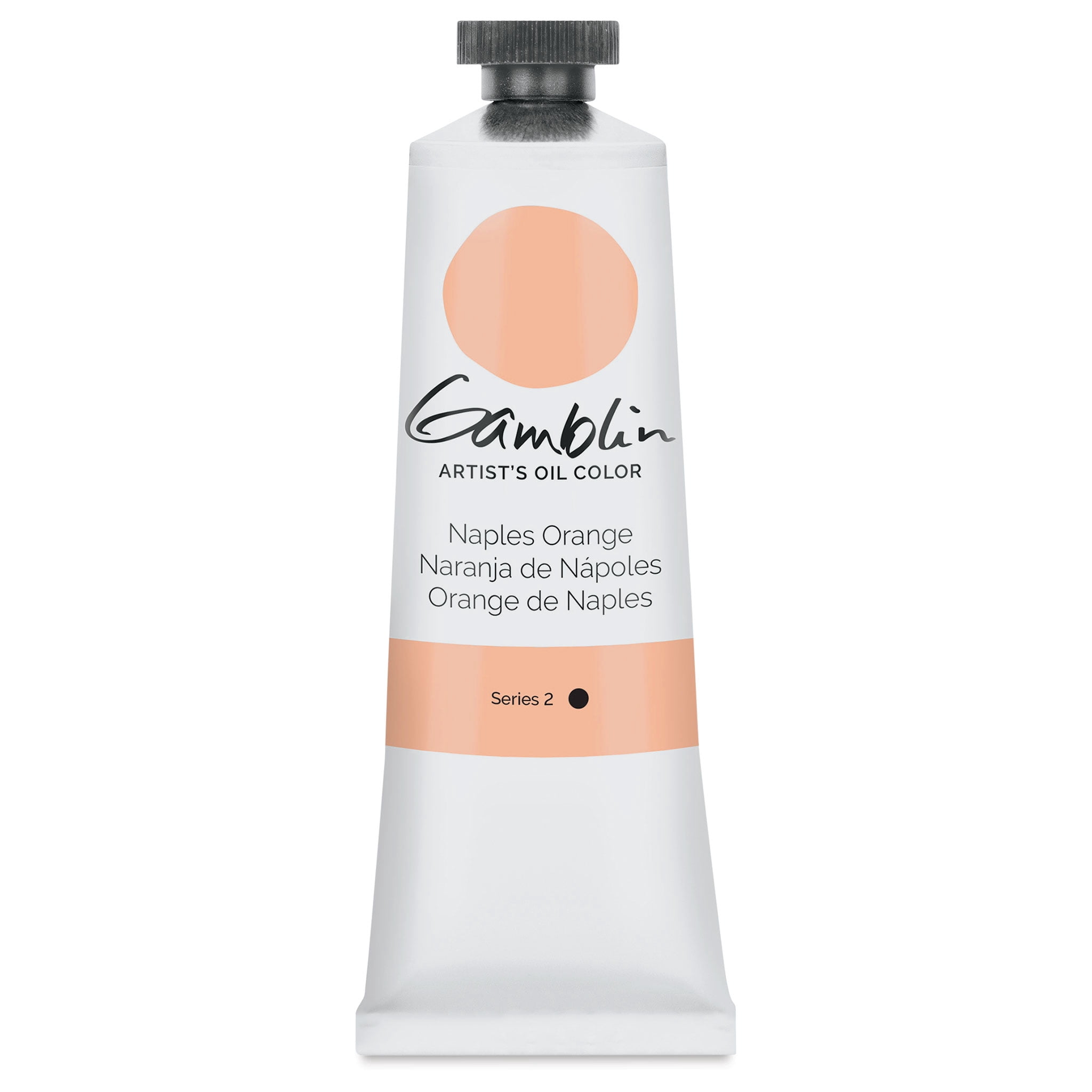 Gamblin Artist's Oil Color - Naples Orange, 37 ml tube - Walmart.com