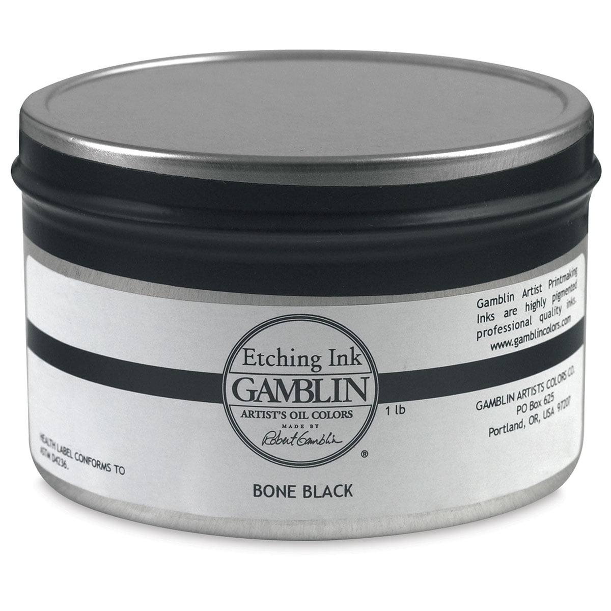 Gamblin Etching Ink - Bone Black, 1 lb - Walmart.com