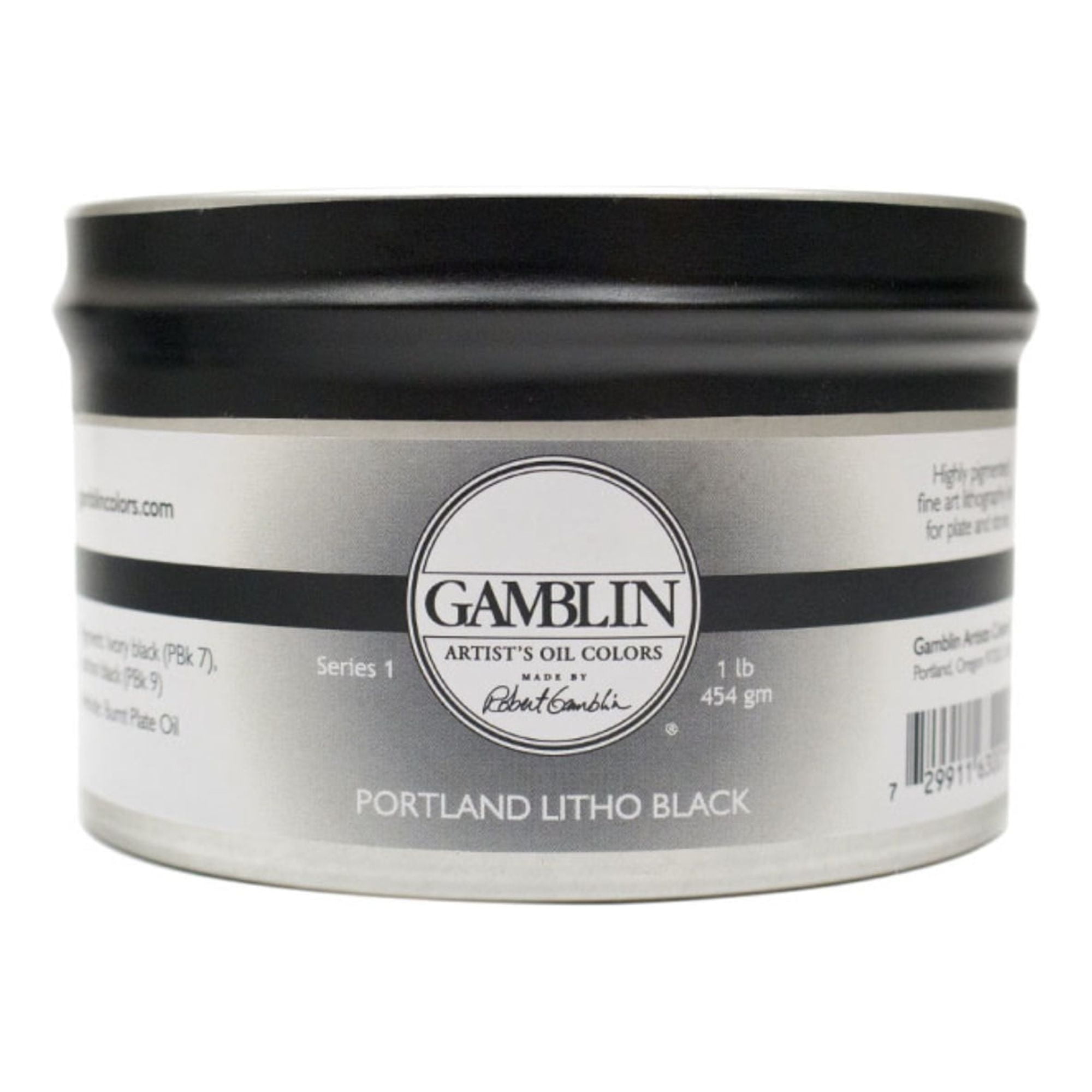 Gamblin Etching Ink - Portland Black, 1 lb - Walmart.com
