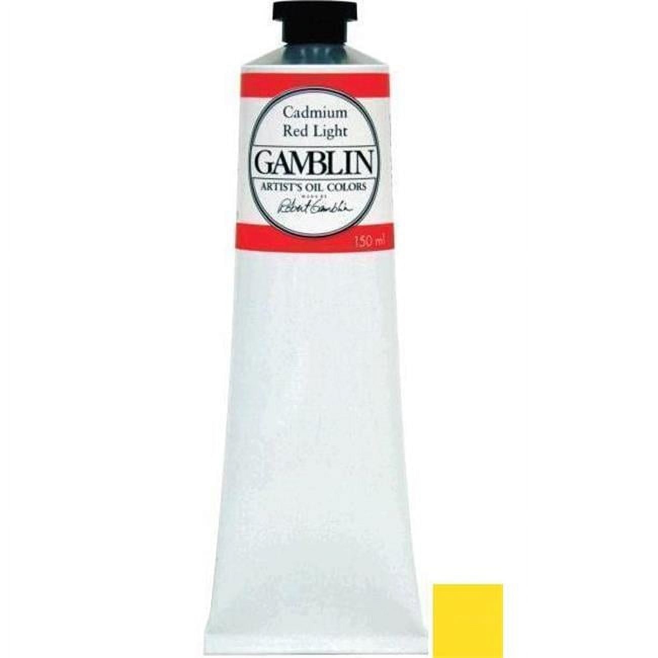 Gamblin G2310 150ml Artists Grade Oil Color - Hansa Yellow Medium ...