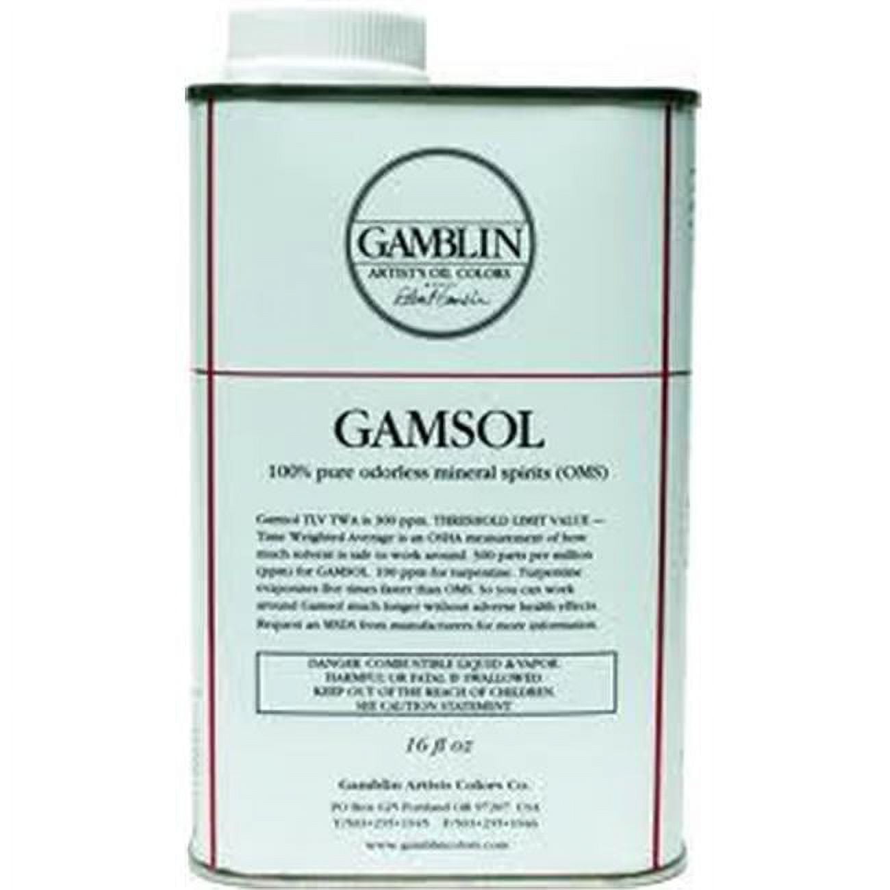 Gamblin Gamsol Solvent - 1 Gallon - Walmart.com
