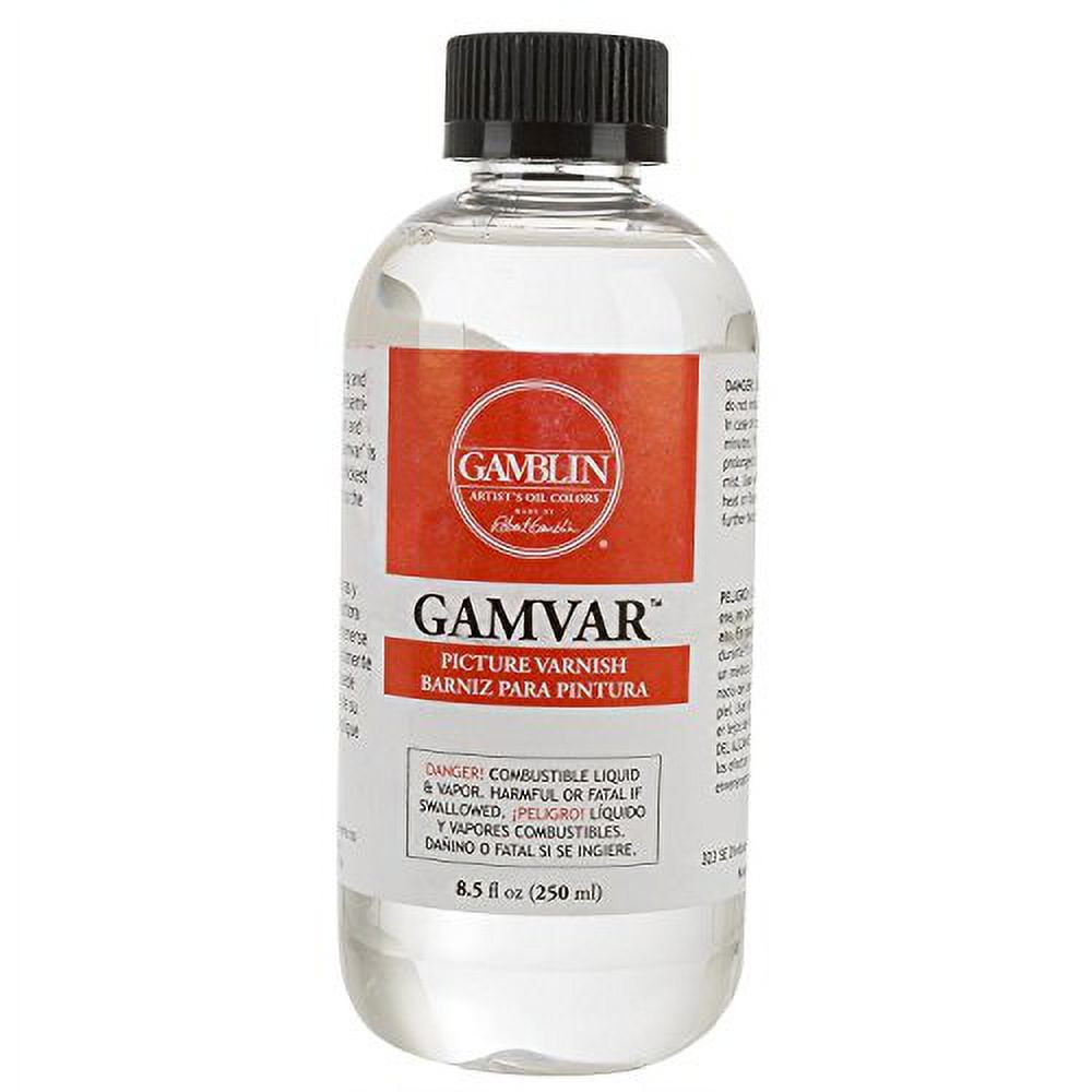 Gamblin Gamvar Picture Varnish - 8.5oz Bottle - Walmart.com
