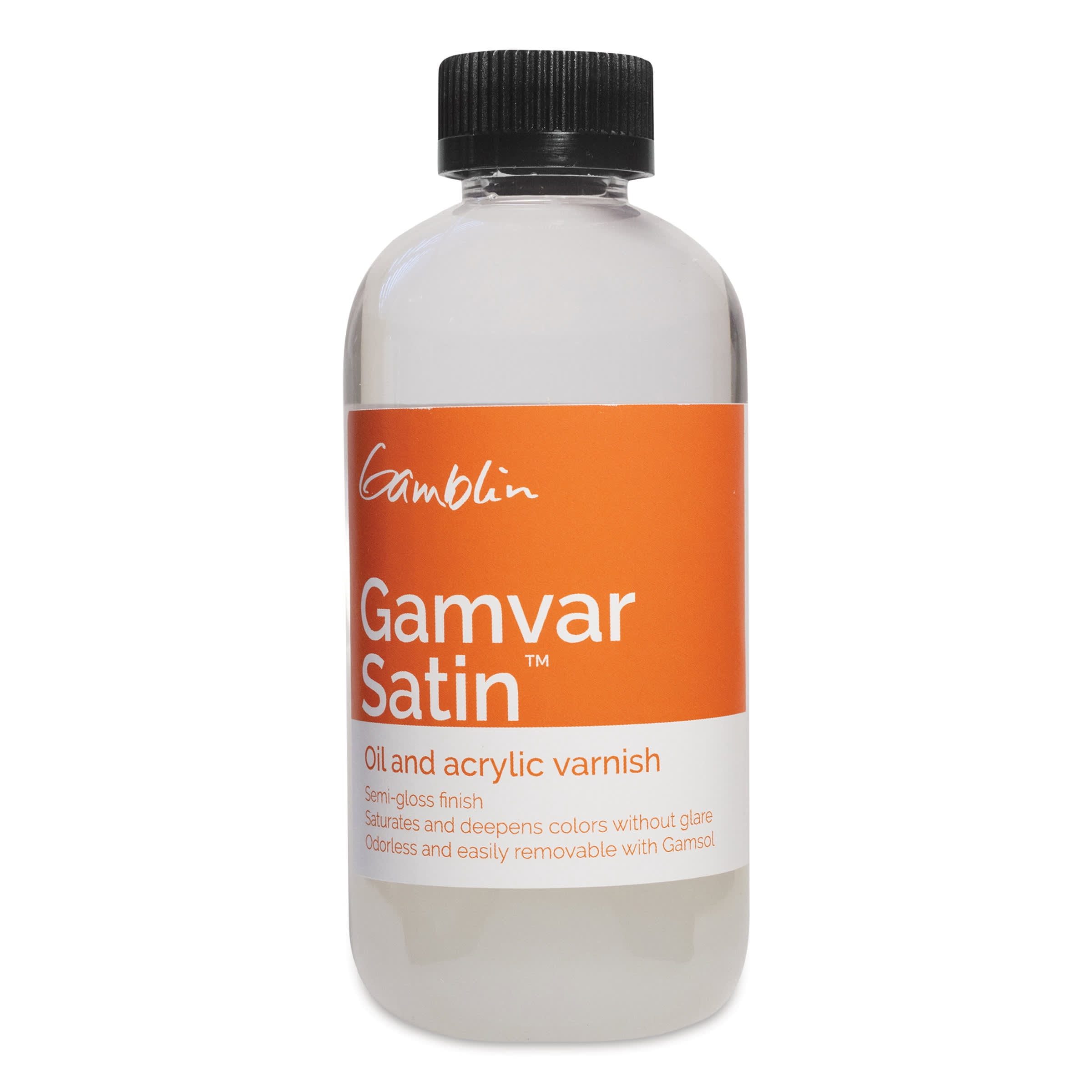 Gamblin Gamvar Satin Picture Varnish - 8.5Fl Oz - White - Walmart.com