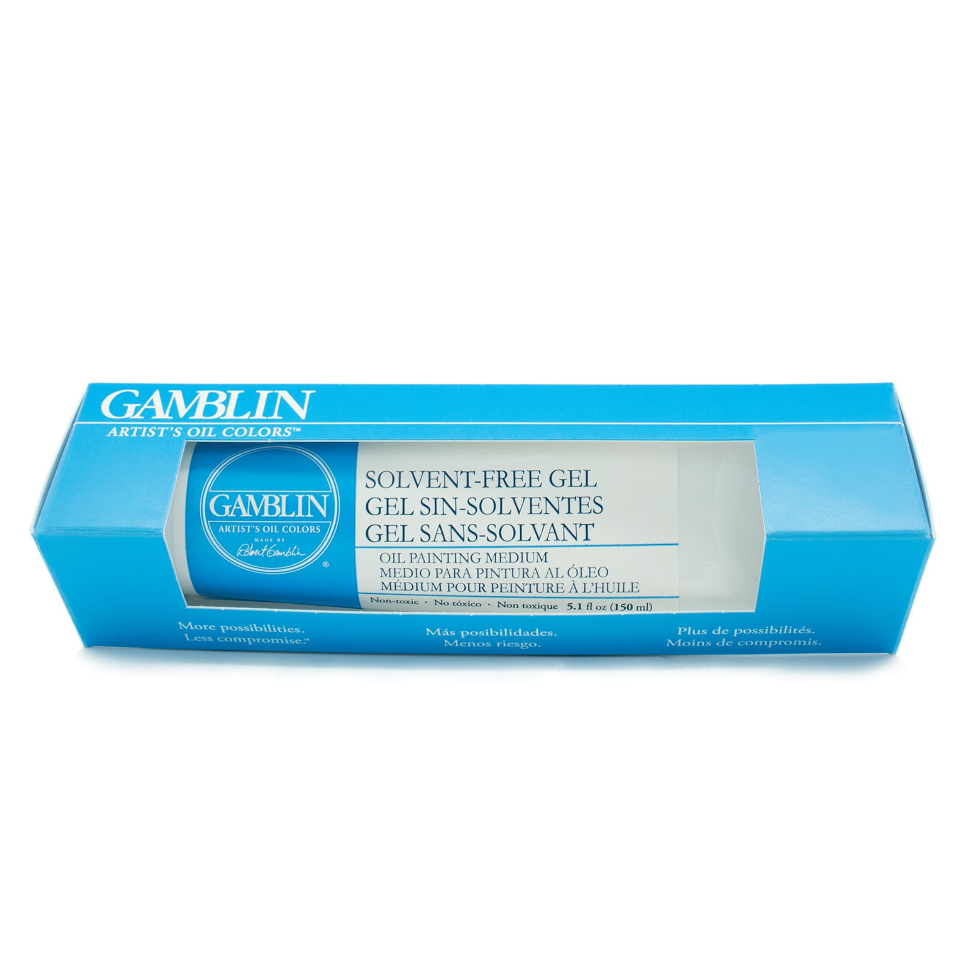 Gamblin Art Medium - Solvent Free Gel for Paint Flow, 37 ml tube ...