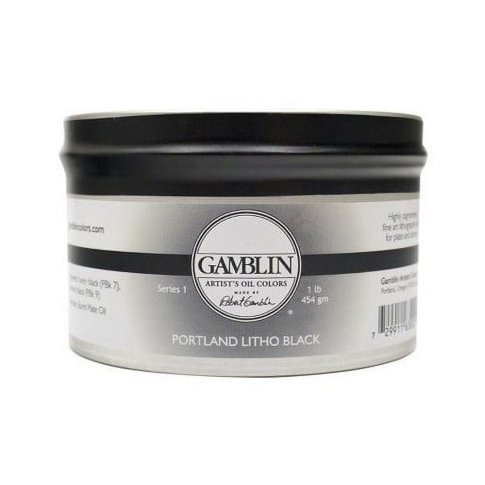 Gamblin Portland Black Litho Ink - 1 lb - Walmart.com