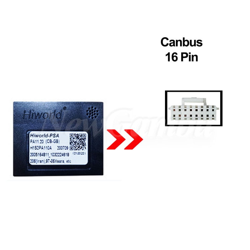 Gambu Car Wiring Harness Android Power Cable Adapter Canbus Box Decoder ...