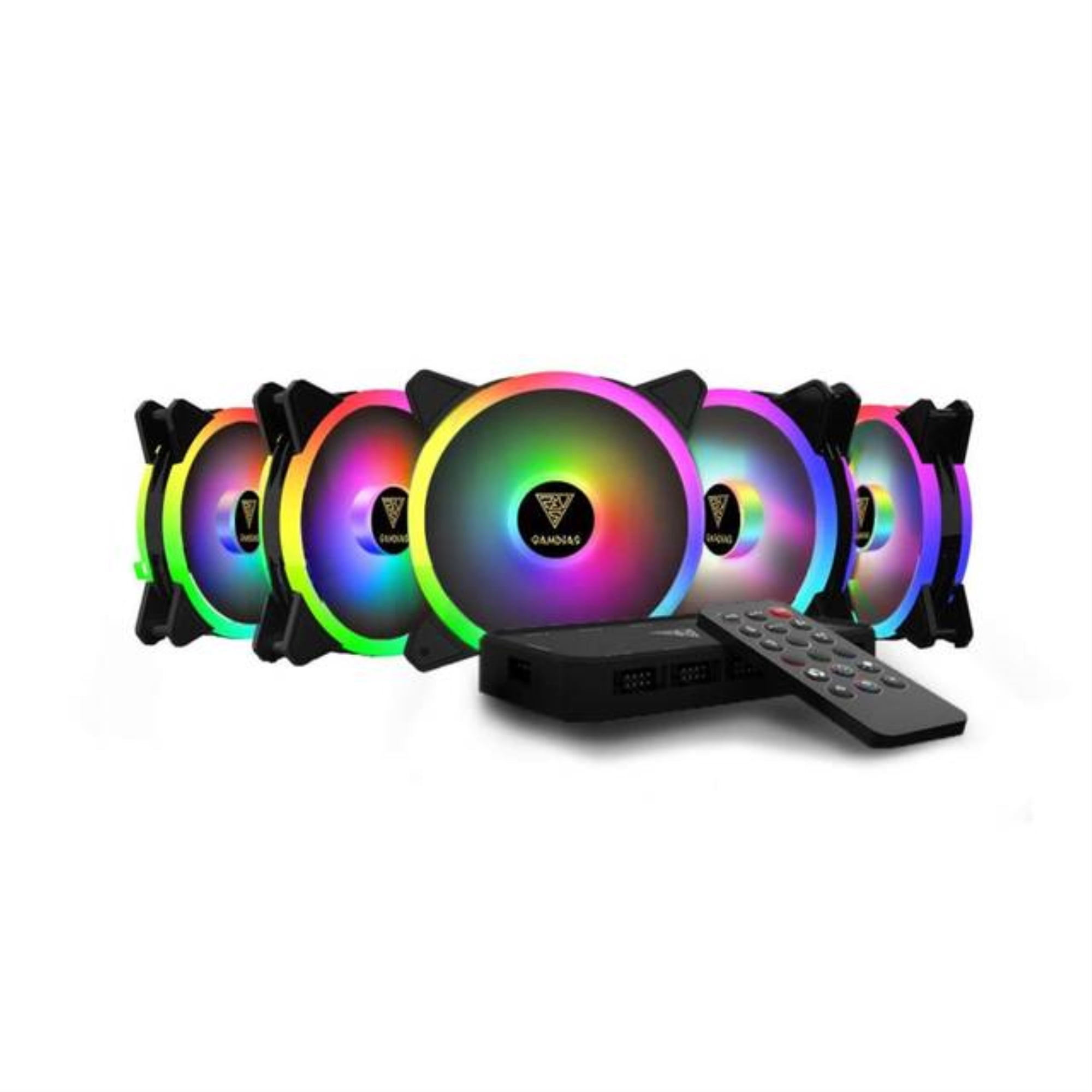 Gamdias AEOLUS M2-1205R ARGB Case Fan with Remote controller and AEOLUS ...