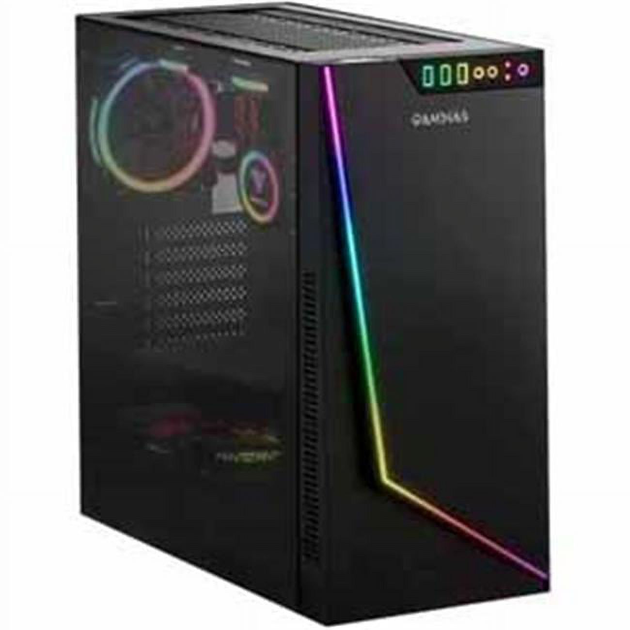 Gamdias Case GD-ArgusM1 mid tower BK RGB EATX/ATX/mATX/mITX - Walmart.com