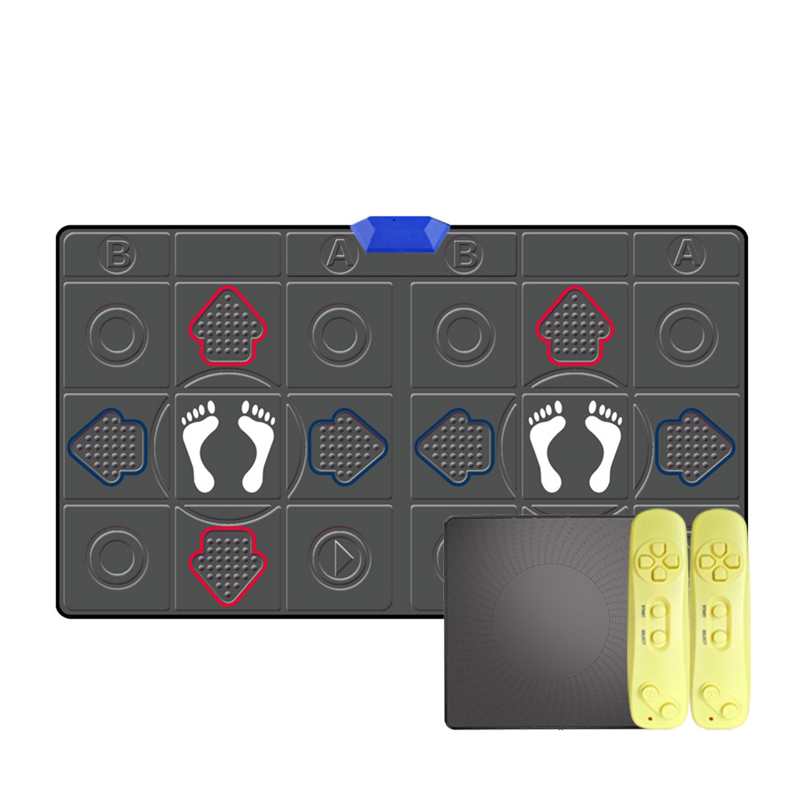 Game Accessories Double Dance Mat Electronic Music Game Mat for Home ...