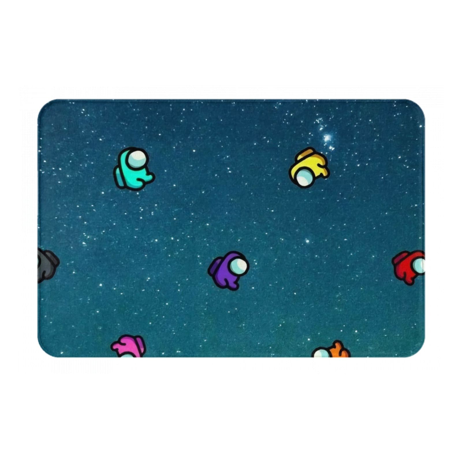 Game Among Us Door Mat,Christmas Outdoor Front Door Decor Mat,Flannel ...