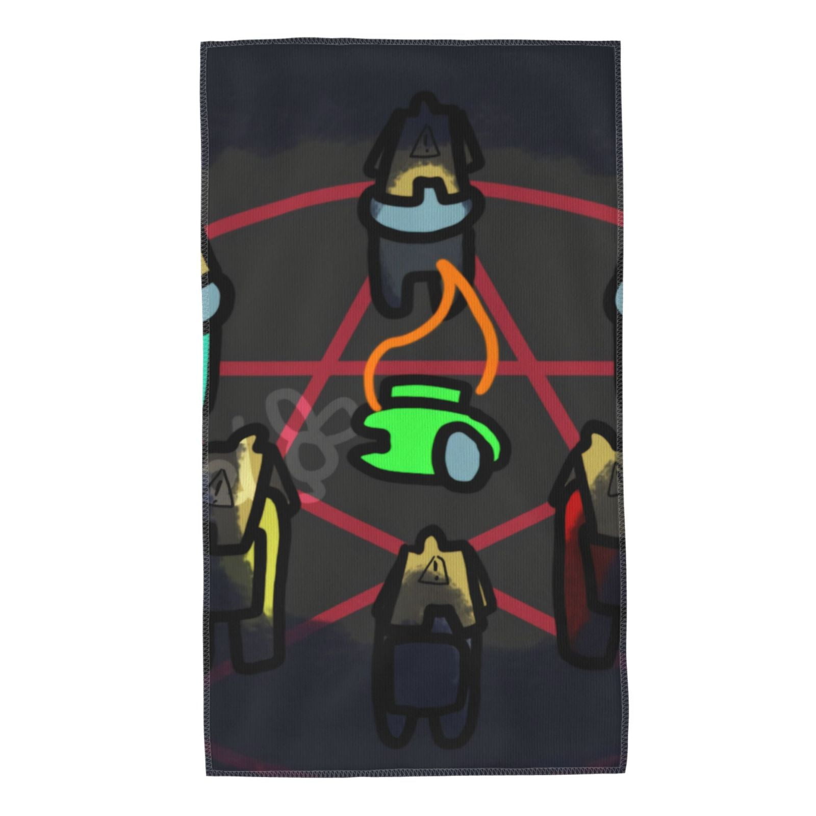 Game Among Us Hand Towels for Bathroom,Face Towels Soft Absorbent for ...