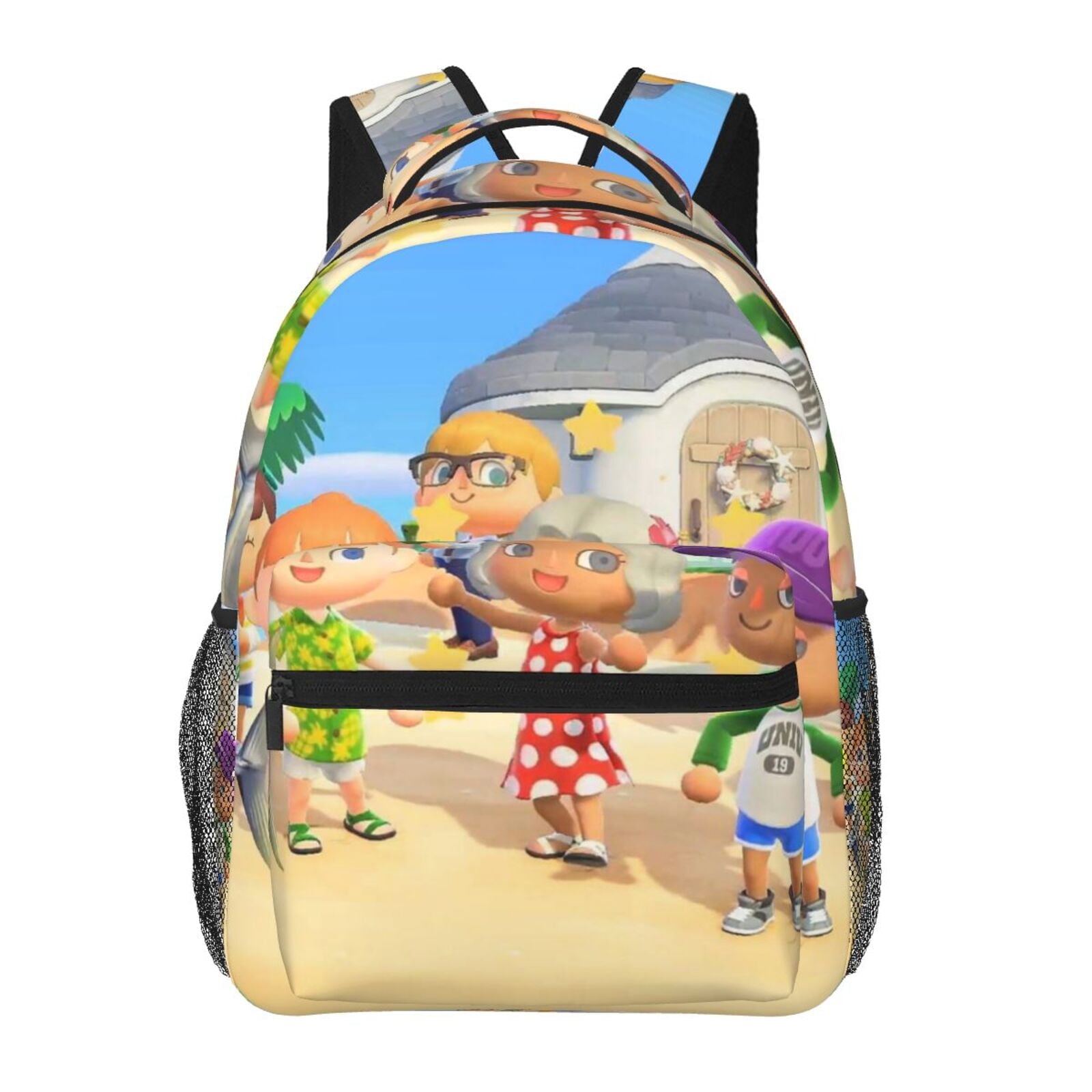 Game Animal Crossing New Horizons Backpack Shoulders Laptop Daypack ...