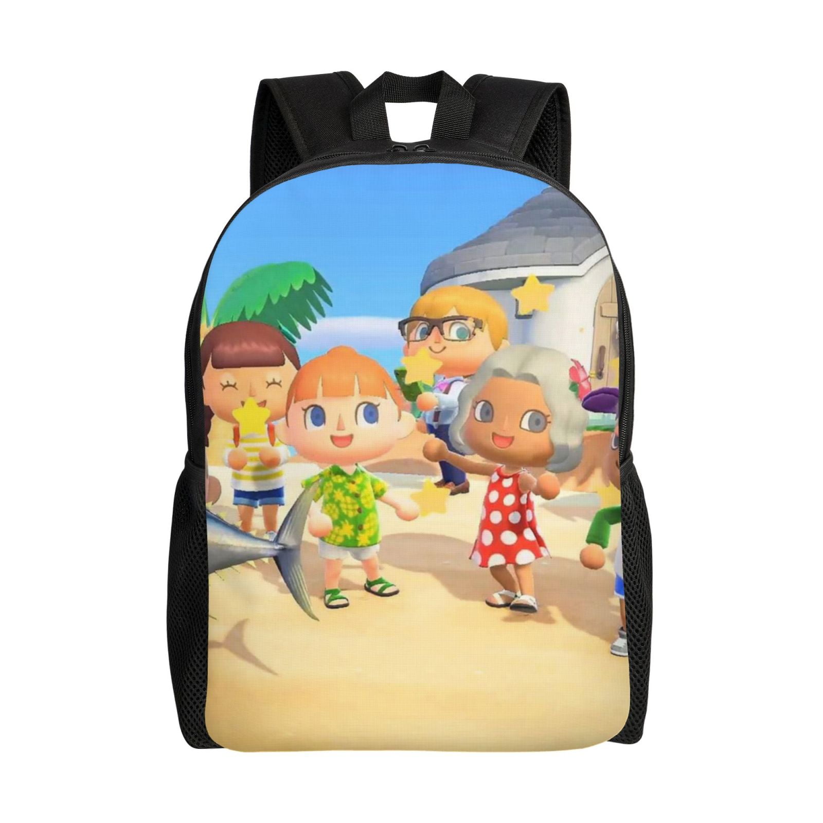 Game Animal Crossing New Horizons Laptop Backpack Lightweight Basic ...