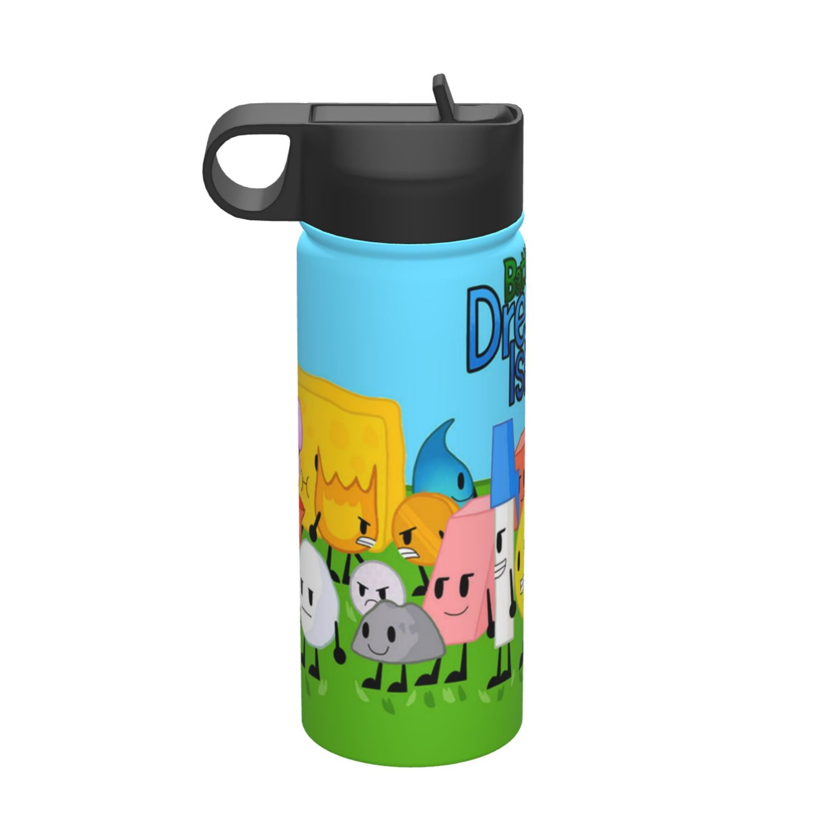 Game BFDI Battle For Dream Island Insulated Stainless Steel Wide Mouth ...
