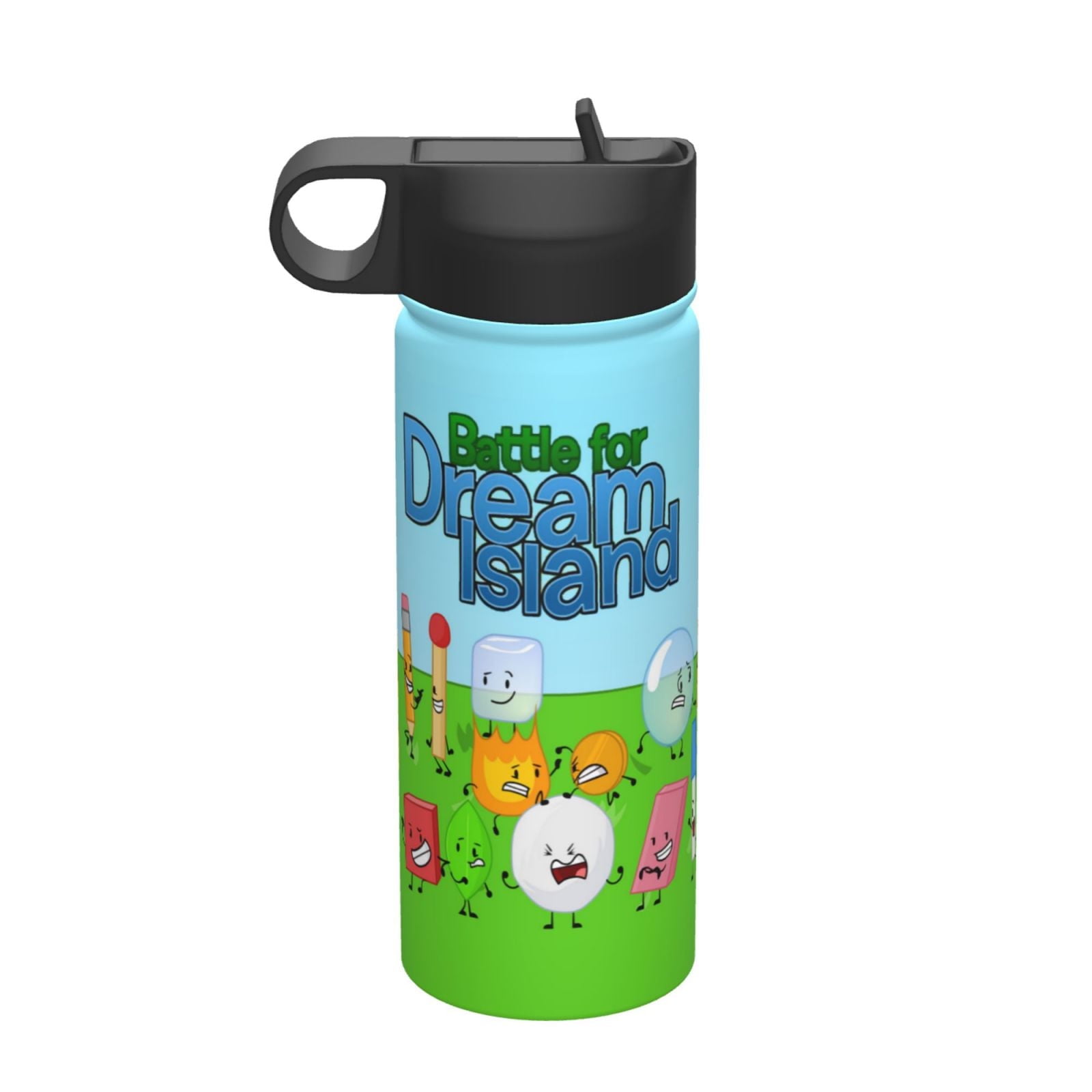Game BFDI Battle For Dream Island Insulated Stainless Steel Wide Mouth ...