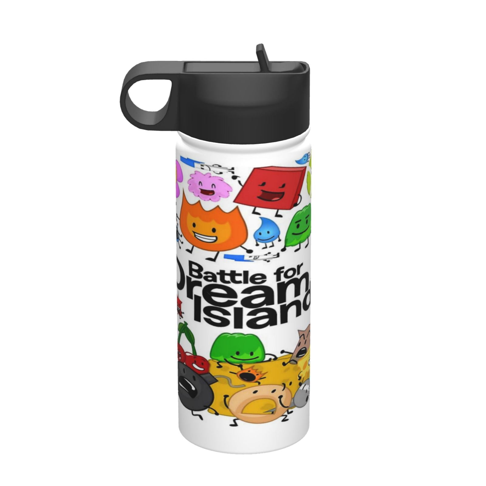 Game BFDI Battle For Dream Island Insulated Stainless Steel Wide Mouth ...
