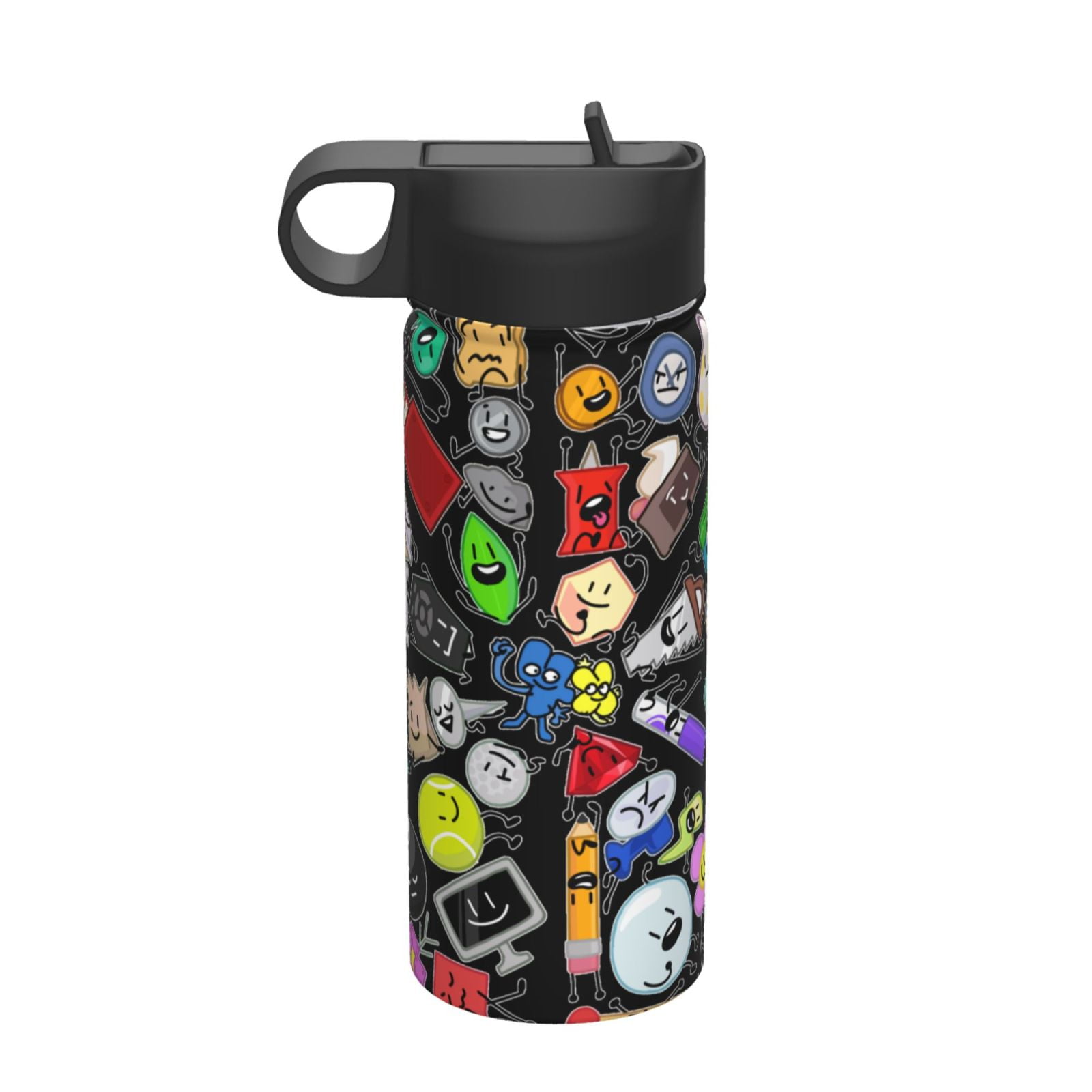 Game BFDI Battle For Dream Island Insulated Stainless Steel Wide Mouth ...