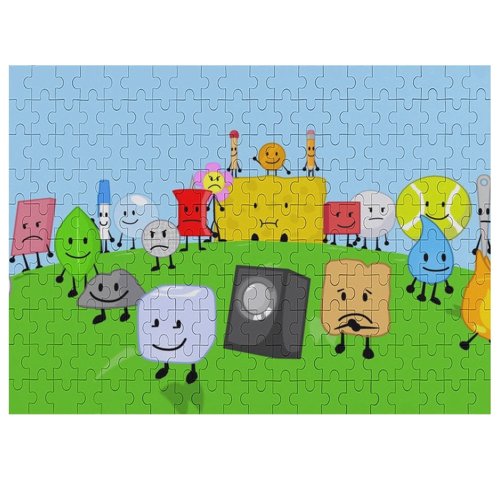 Game BFDI Battle For Dream Island Jigsaw Puzzles Interlocking Puzzles ...
