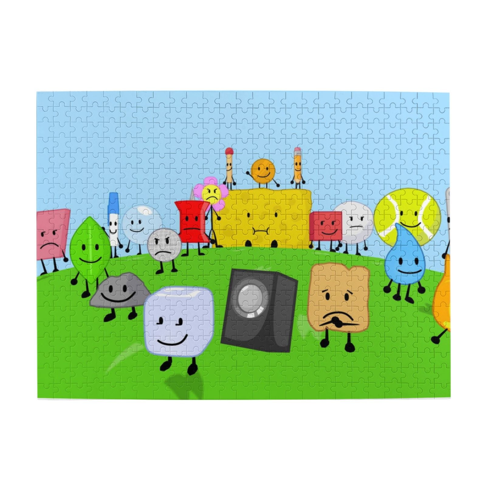 Game BFDI Battle For Dream Island Wooden Jigsaw Puzzles Accessories ...