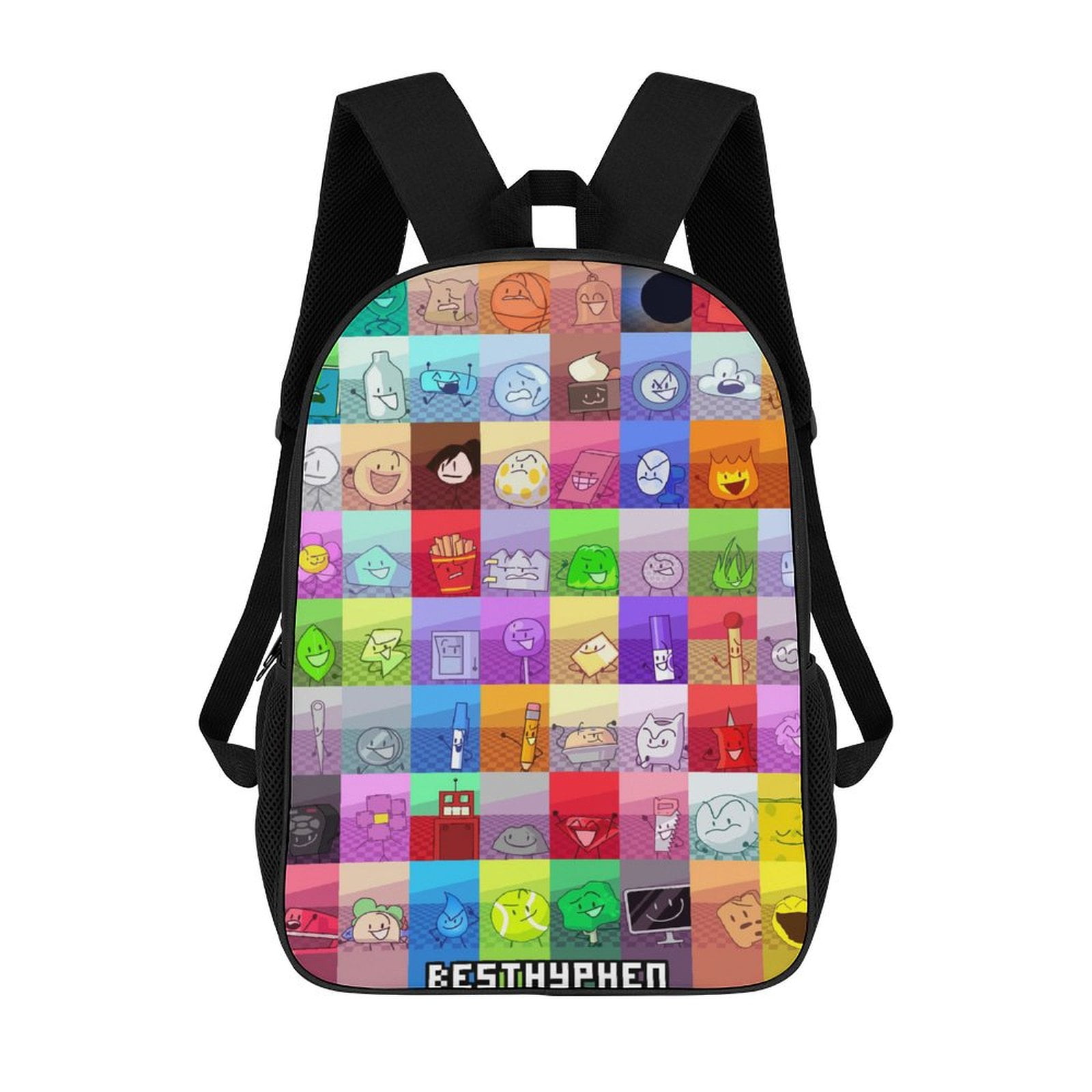 Battle for Dream Island Backpack Cartoon Casual Shoulder Daypack Large ...