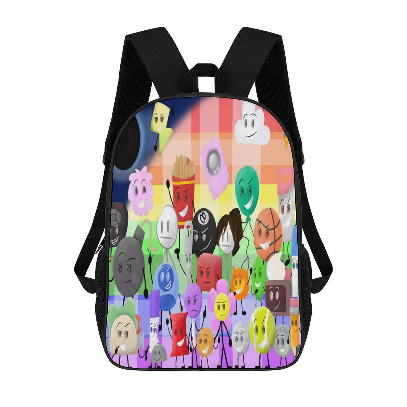 Battle for Dream Island Backpack Cartoon Casual Shoulder Daypack Large ...