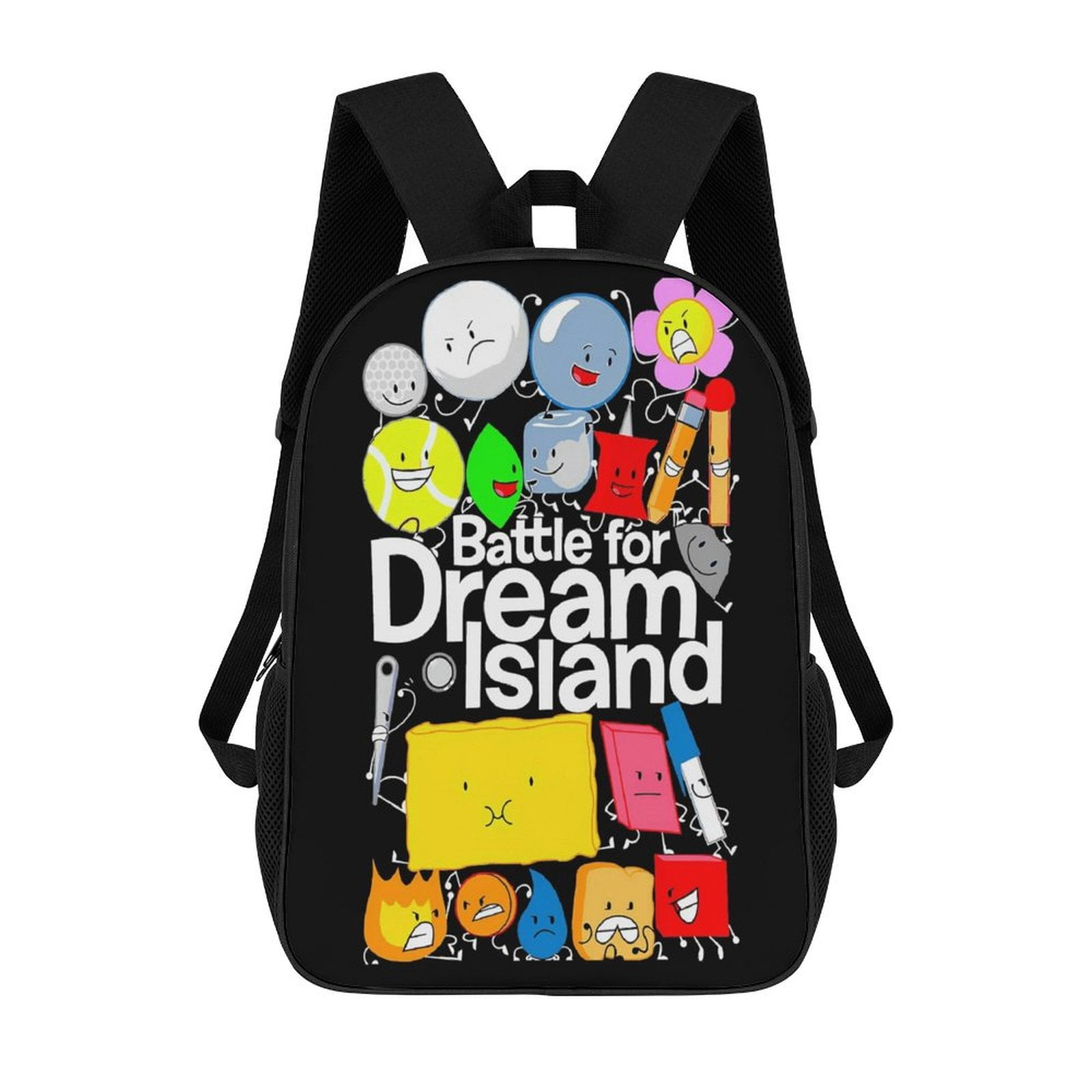 Battle for Dream Island Backpack Cartoon Casual Shoulder Daypack Large ...