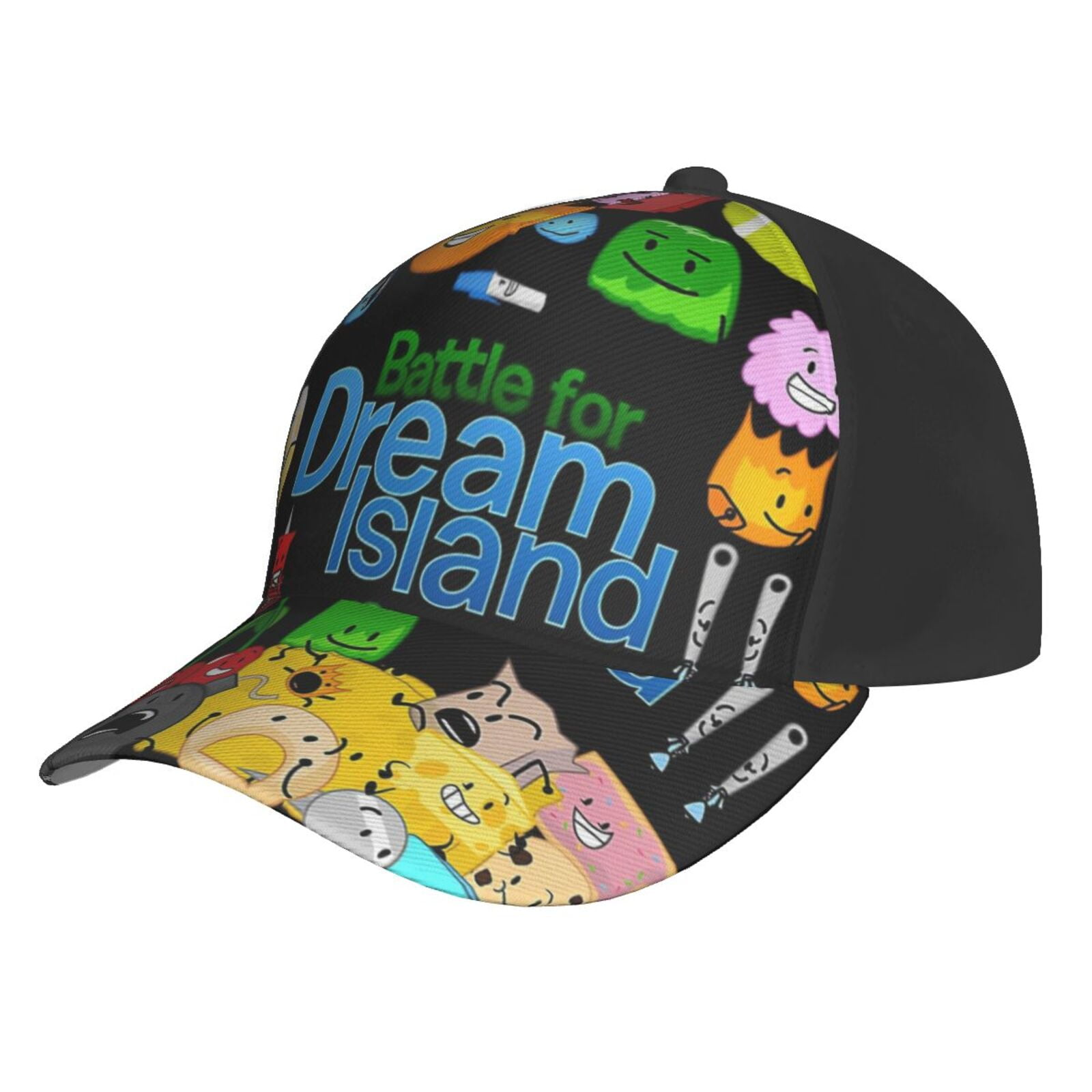 Game BFDI Battle For Dream Island Baseball Cap Adjustable Cartoon ...