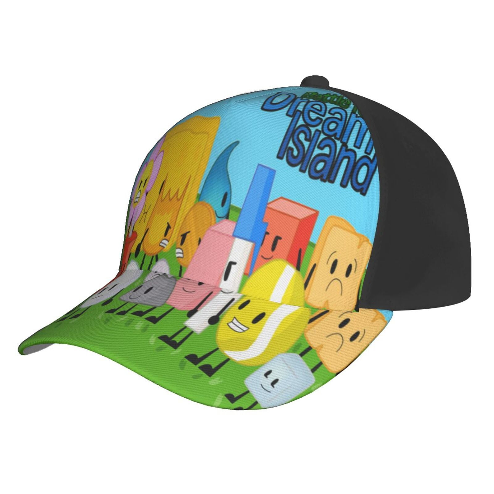 Game BFDI Battle For Dream Island Baseball Cap Adjustable Cartoon ...