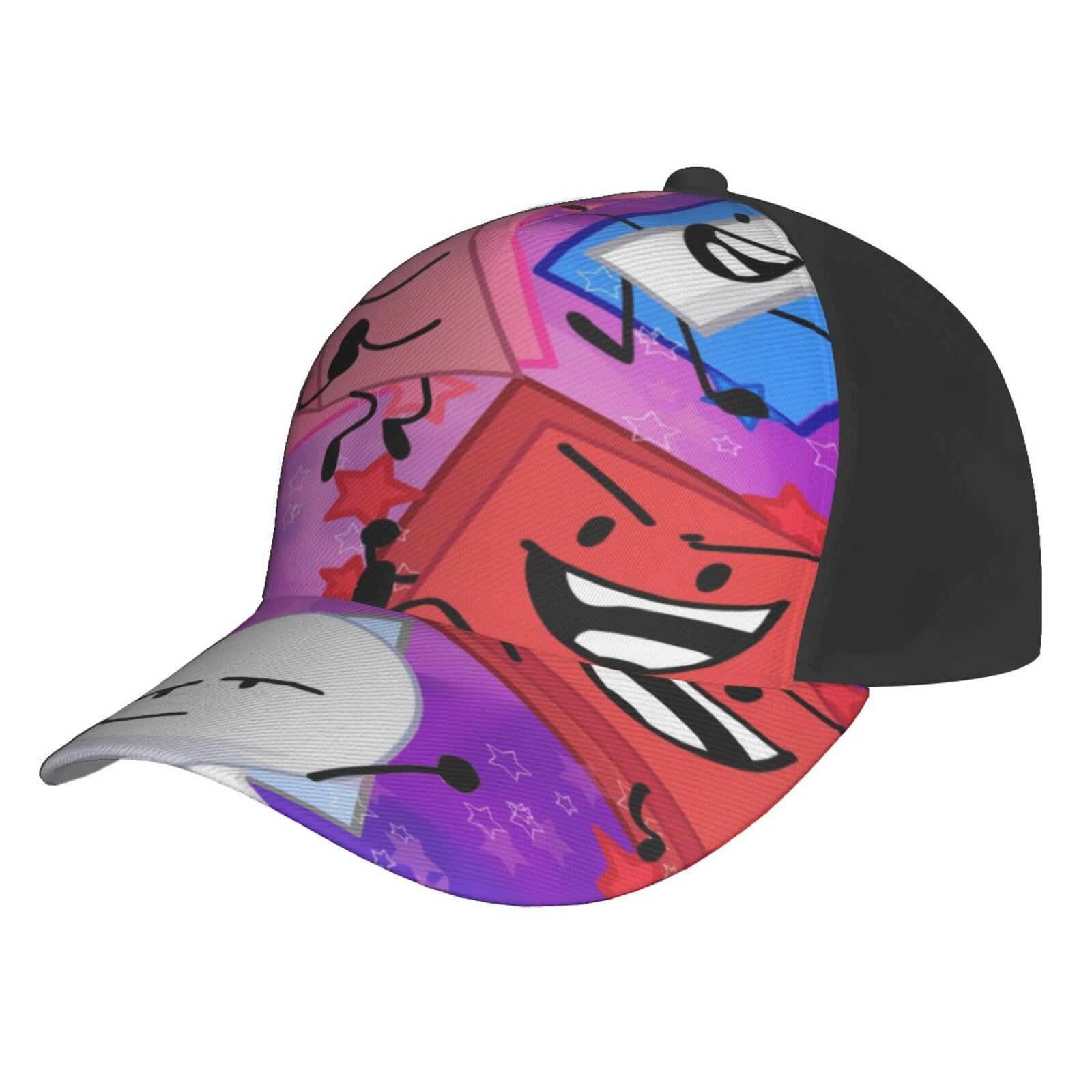 Game BFDI Battle For Dream Island Baseball Cap Adjustable Cartoon ...