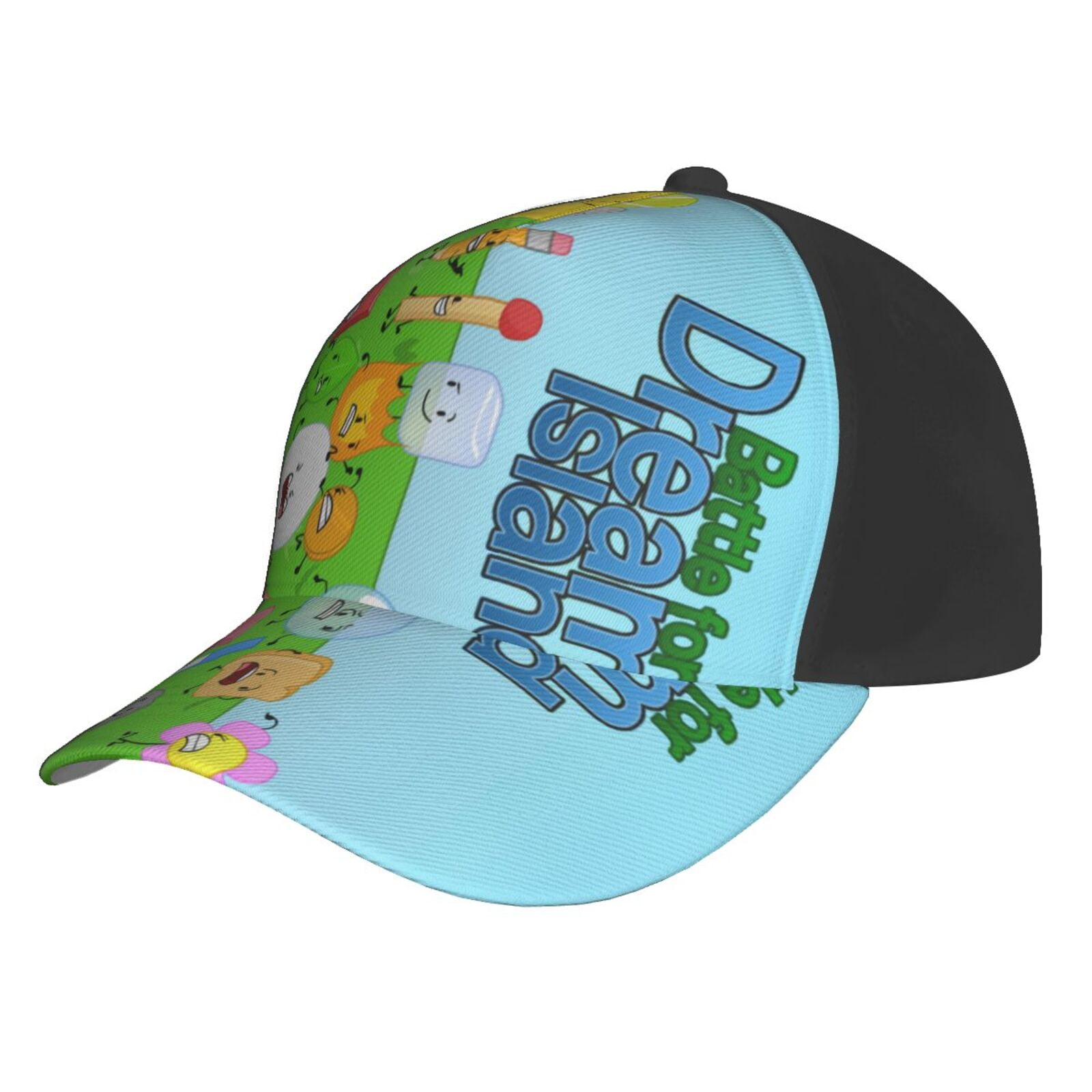 Game BFDI Battle For Dream Island Baseball Cap Adjustable Cartoon ...