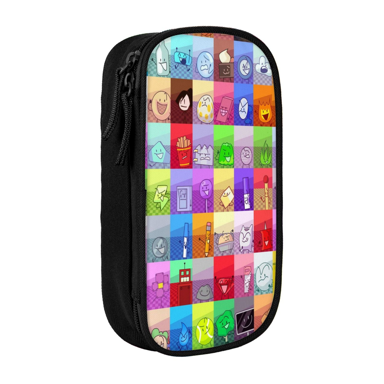 Game BFDI Battle For Dream Island Big Capacity Pencil Pouch Big ...