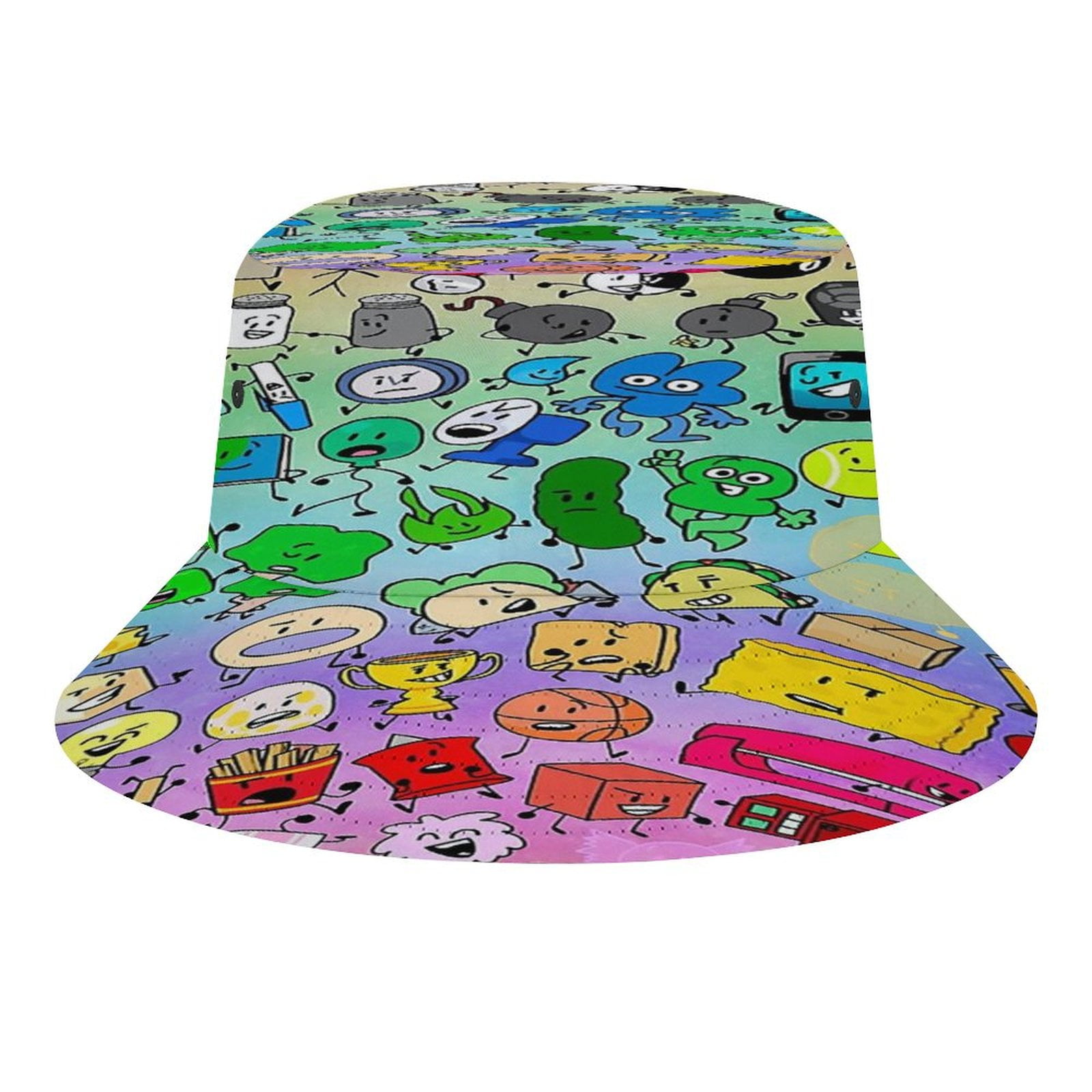 Game BFDI Battle For Dream Island Bucket Hat Fisherman Hat Beach Travel ...