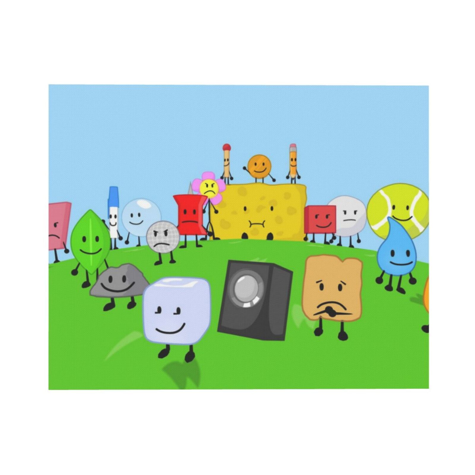 Game BFDI Battle For Dream Island Canvas Decorative Poster Gift Art ...