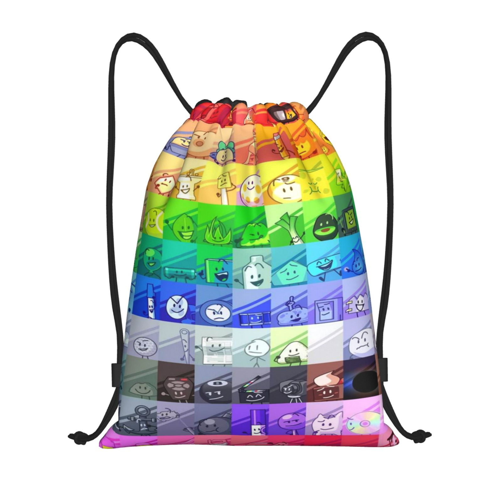 Battle for Dream Island Drawstring Bags Unisex Drawstring Sling Bag 3D ...