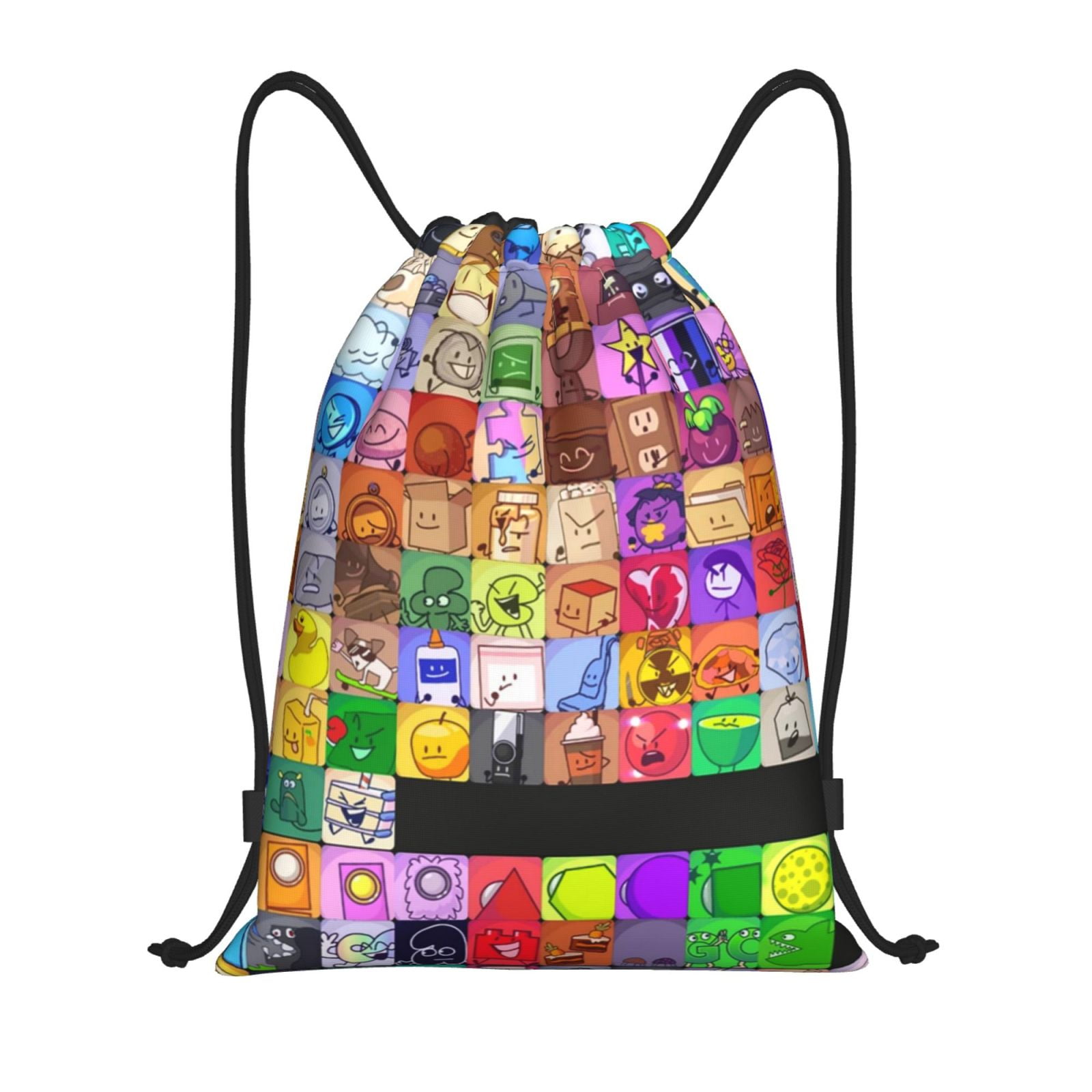 Game BFDI Battle for Dream Island Drawstring Bags Unisex Drawstring ...