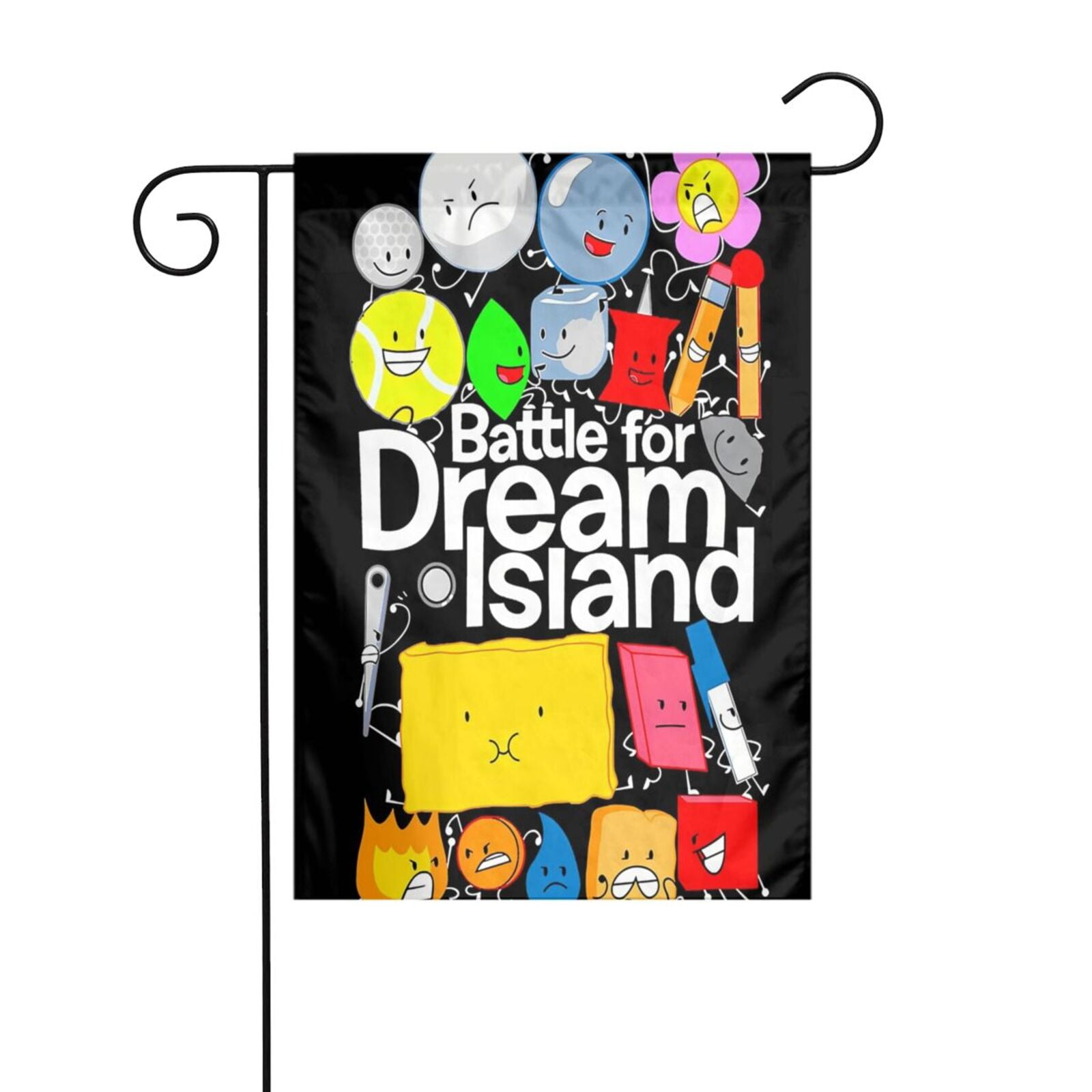 Game BFDI Battle For Dream Island Garden Flag Double Sided Yard Outdoor ...