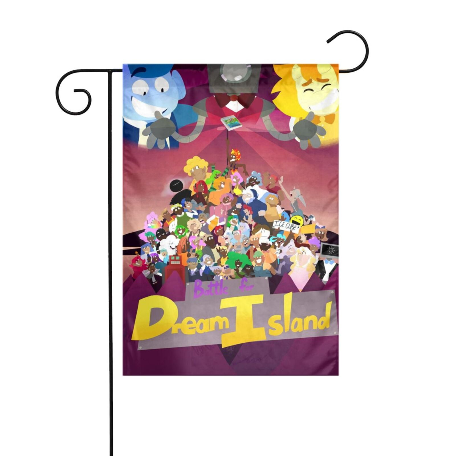 Game BFDI Battle For Dream Island Garden Flag Double Sided Yard Outdoor ...