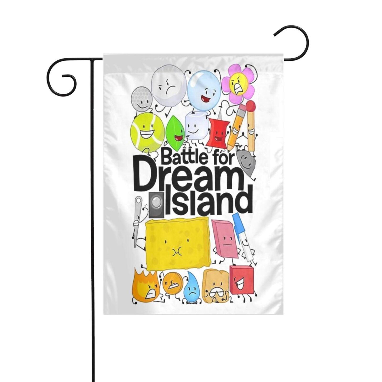 Game BFDI Battle For Dream Island Garden Flag Double Sided Yard Outdoor ...