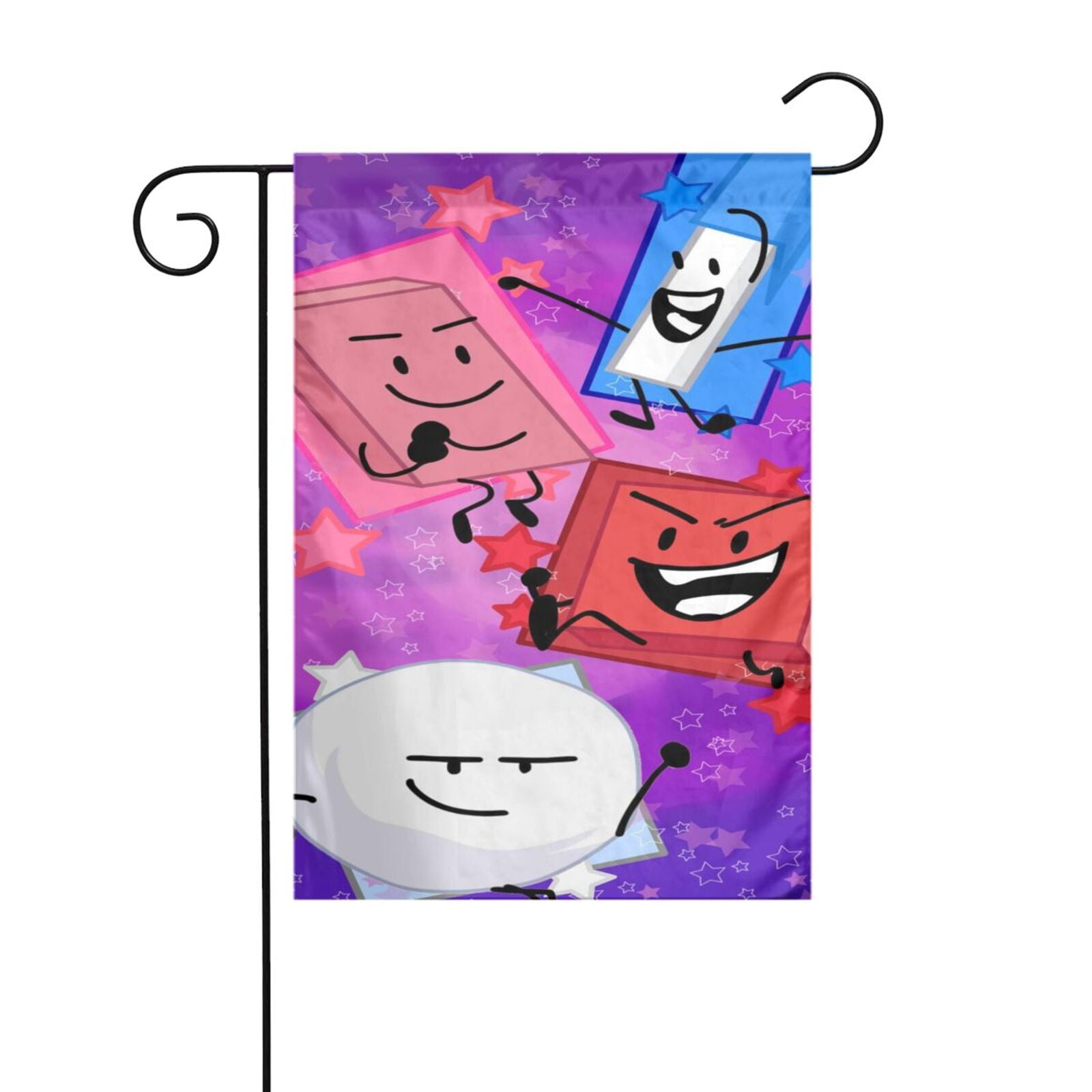 Game BFDI Battle For Dream Island Garden Flag Double Sided Yard Outdoor ...