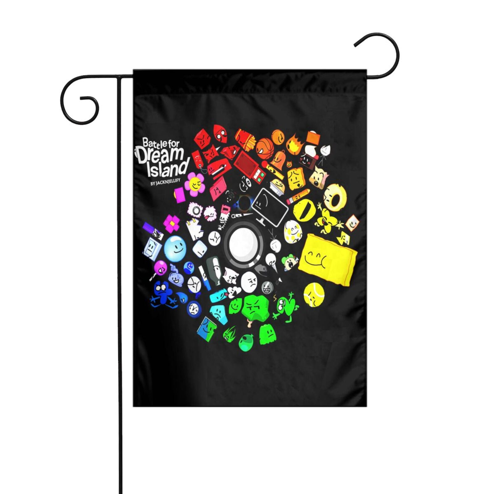 Game BFDI Battle For Dream Island Garden Flag Double Sided Yard Outdoor ...