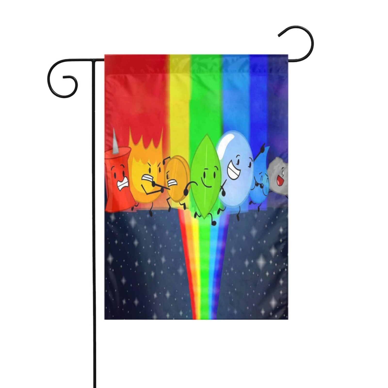 Game BFDI Battle For Dream Island Garden Flag Double Sided Yard Outdoor ...
