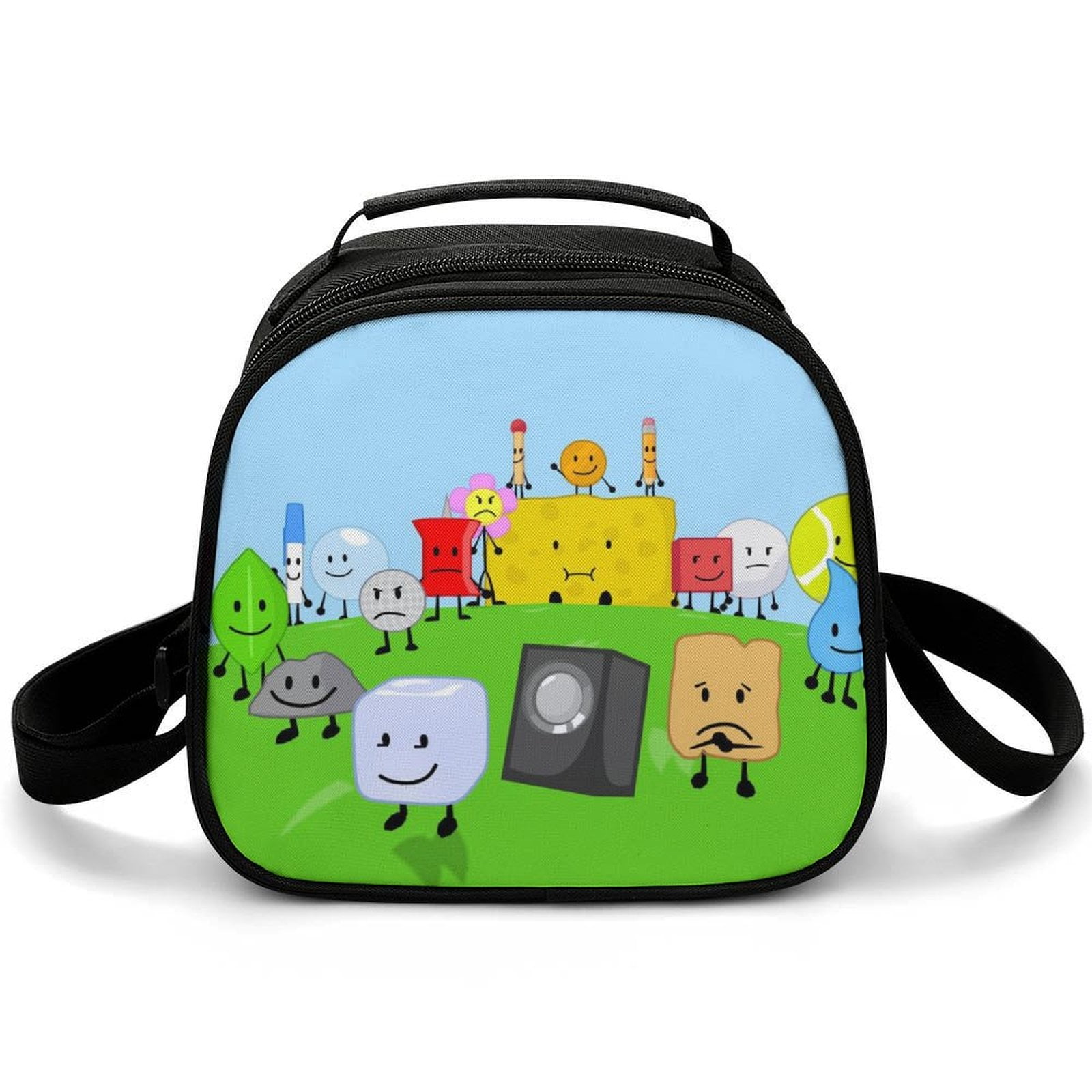 Game BFDI Battle For Dream Island Insulated Lunch Bag Portable Lunch ...