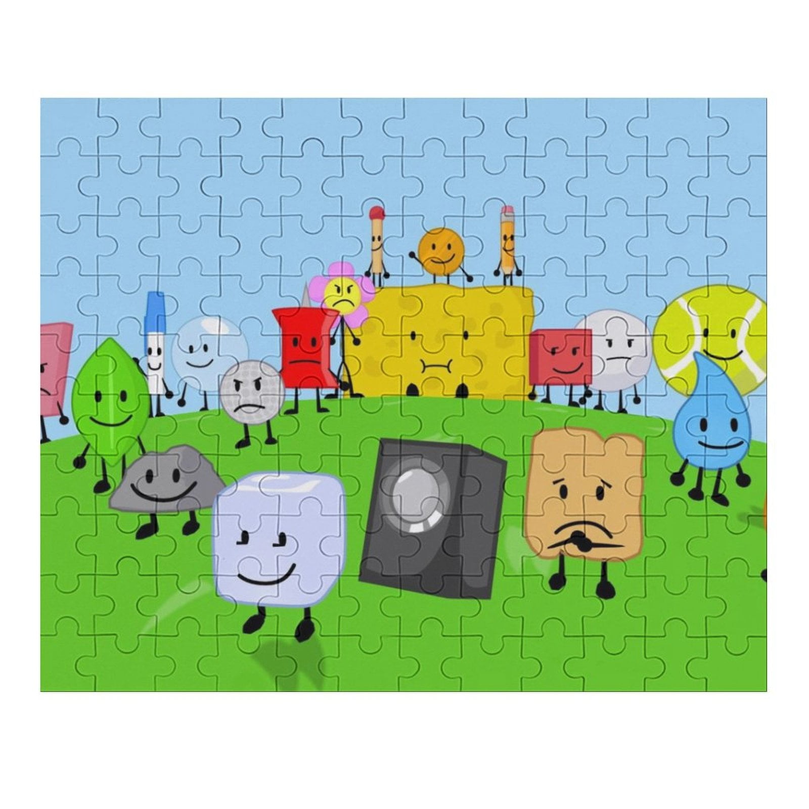 Game BFDI Battle For Dream Island Jigsaw Puzzles Interlocking Puzzles ...