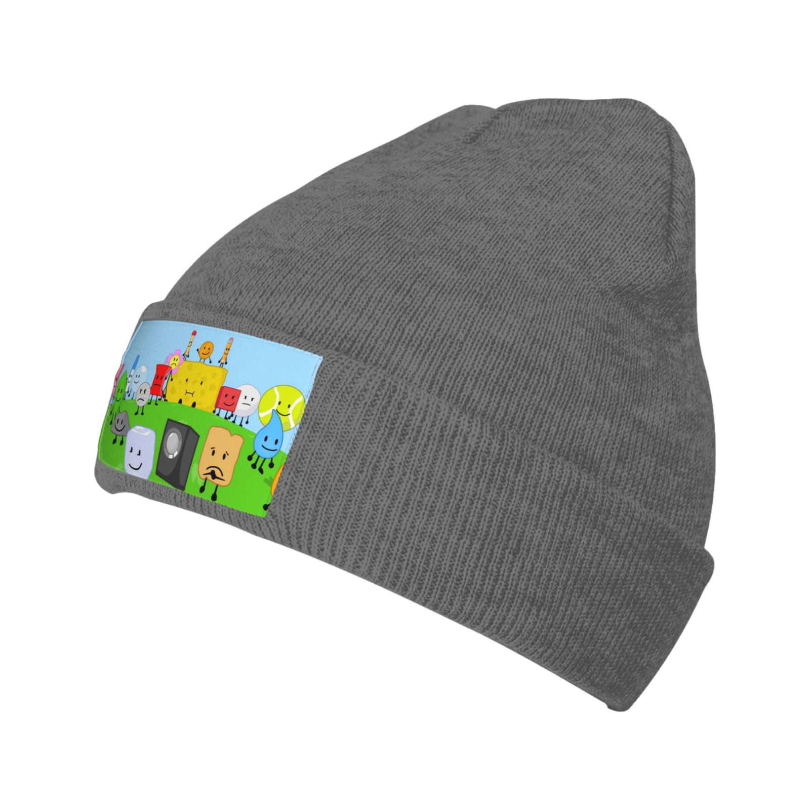 Game BFDI Battle For Dream Island Knitted Hat Unisex Cuff Beanie ...