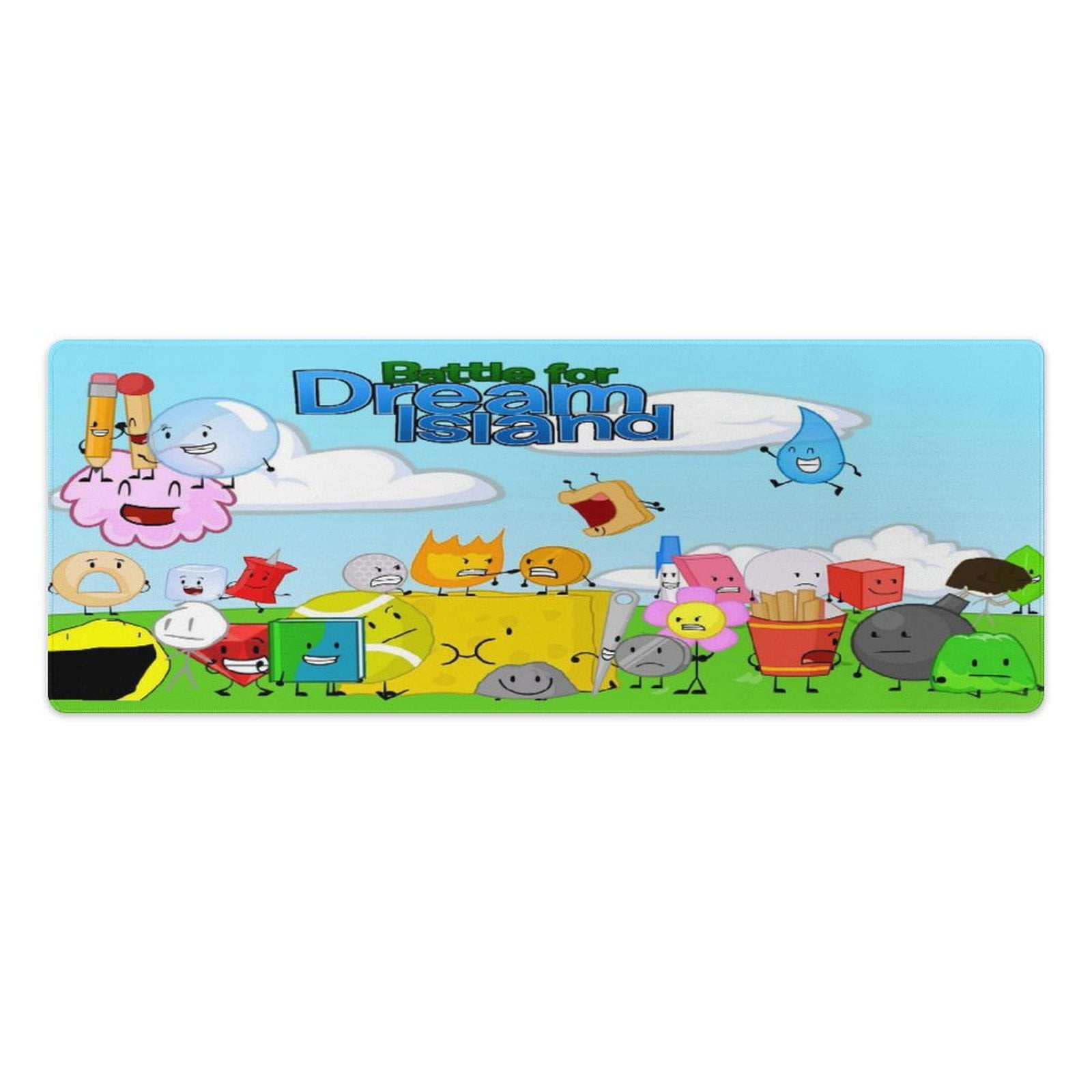 Game BFDI Battle For Dream Island Large Gaming Mouse Pad for Laptop ...