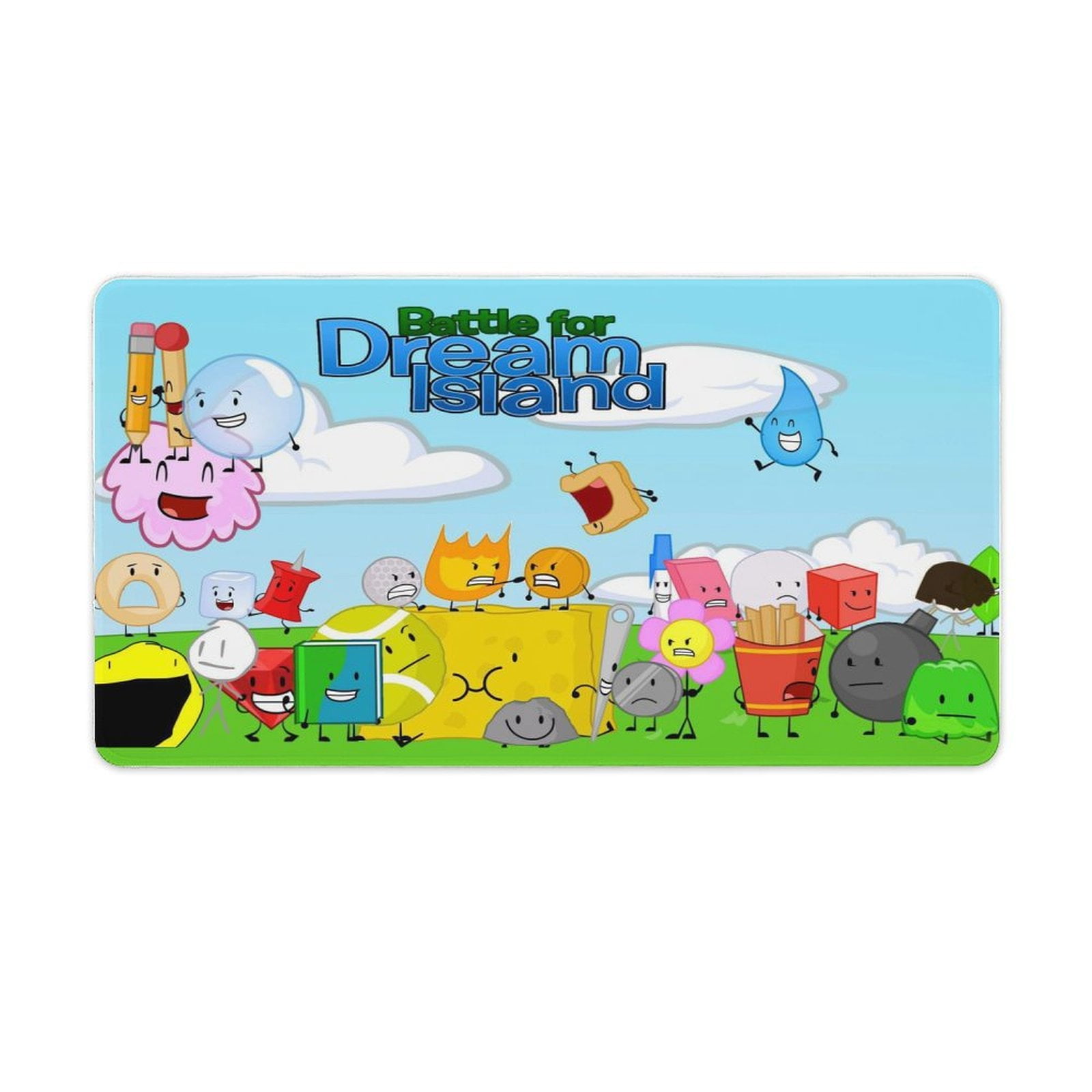 Game BFDI Battle For Dream Island Large Gaming Mouse Pad for Laptop ...