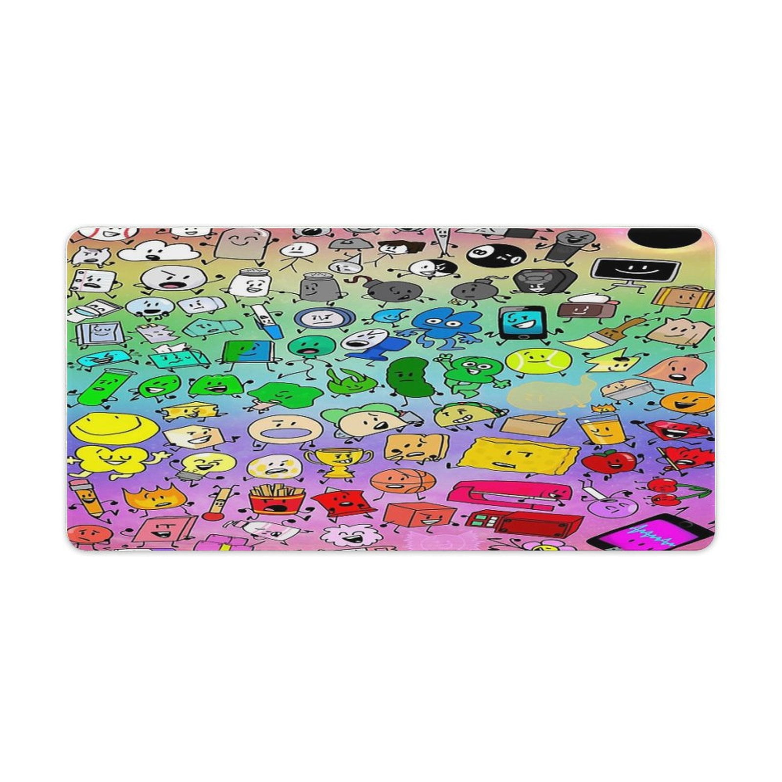 Game BFDI Battle For Dream Island Large Gaming Mouse Pad for Laptop ...